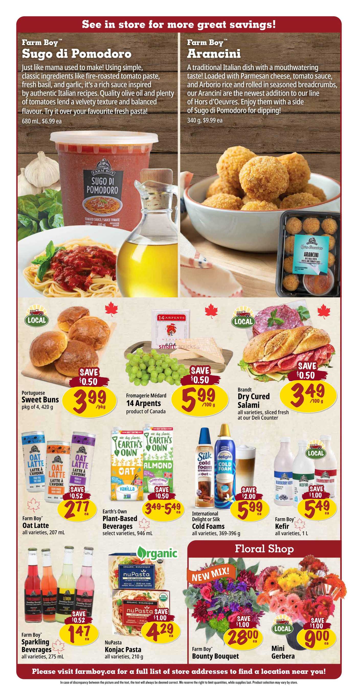 Farm Boy Flyer November 27 to December 3