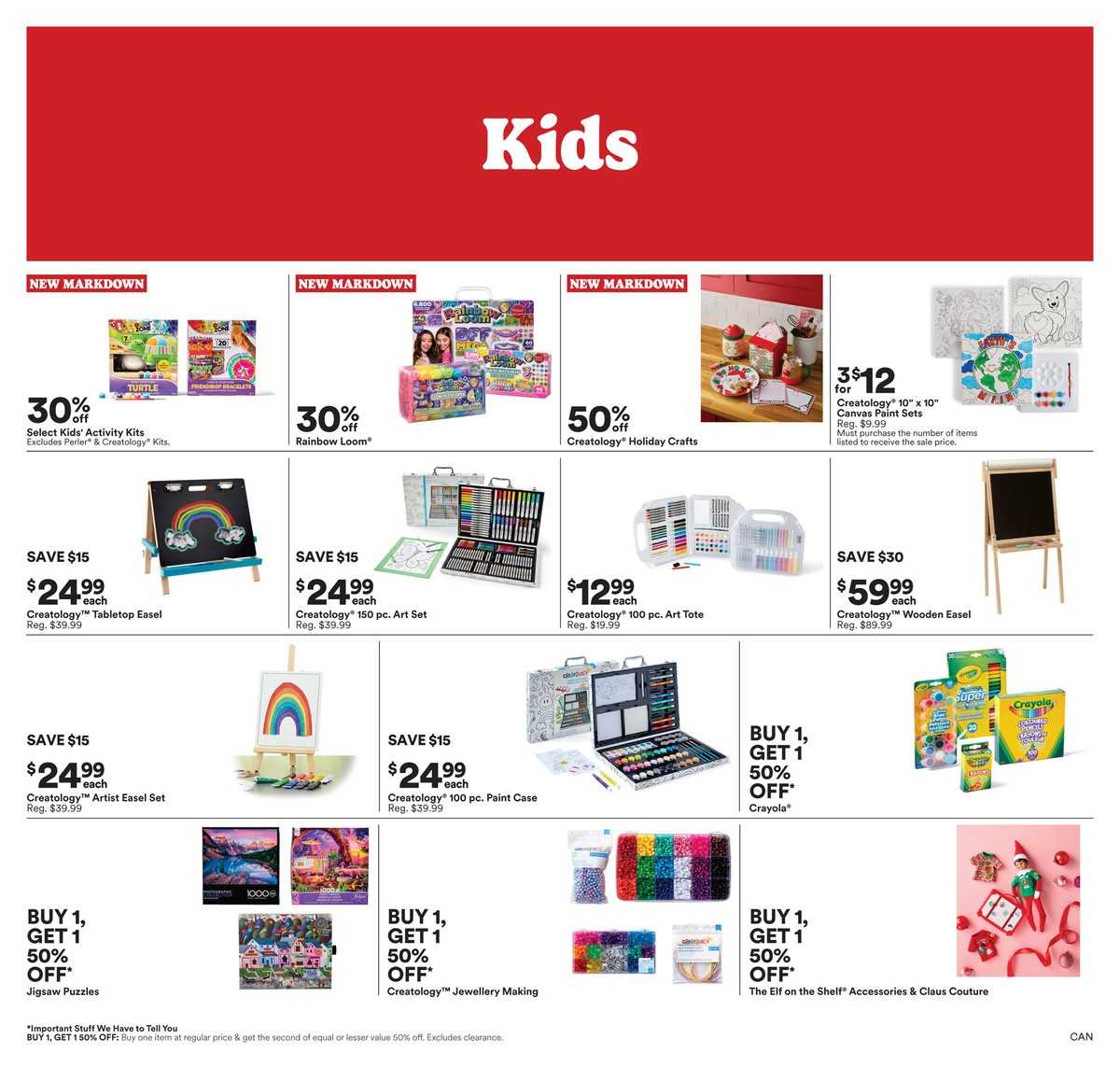 Michael's Black Friday Flyer November 26 to 30