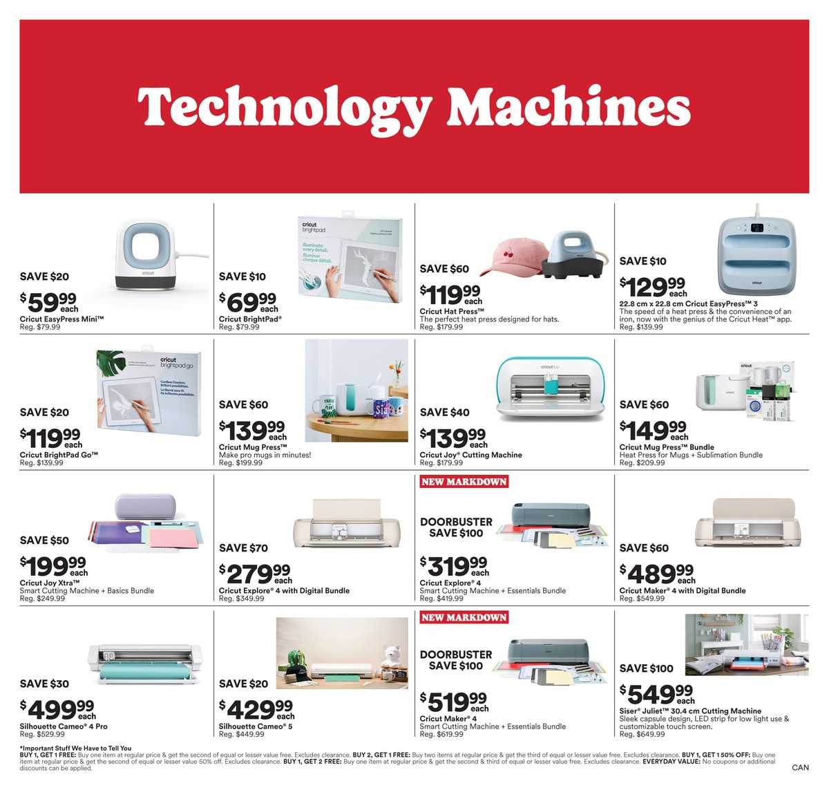 Michael's Black Friday Flyer November 26 to 30