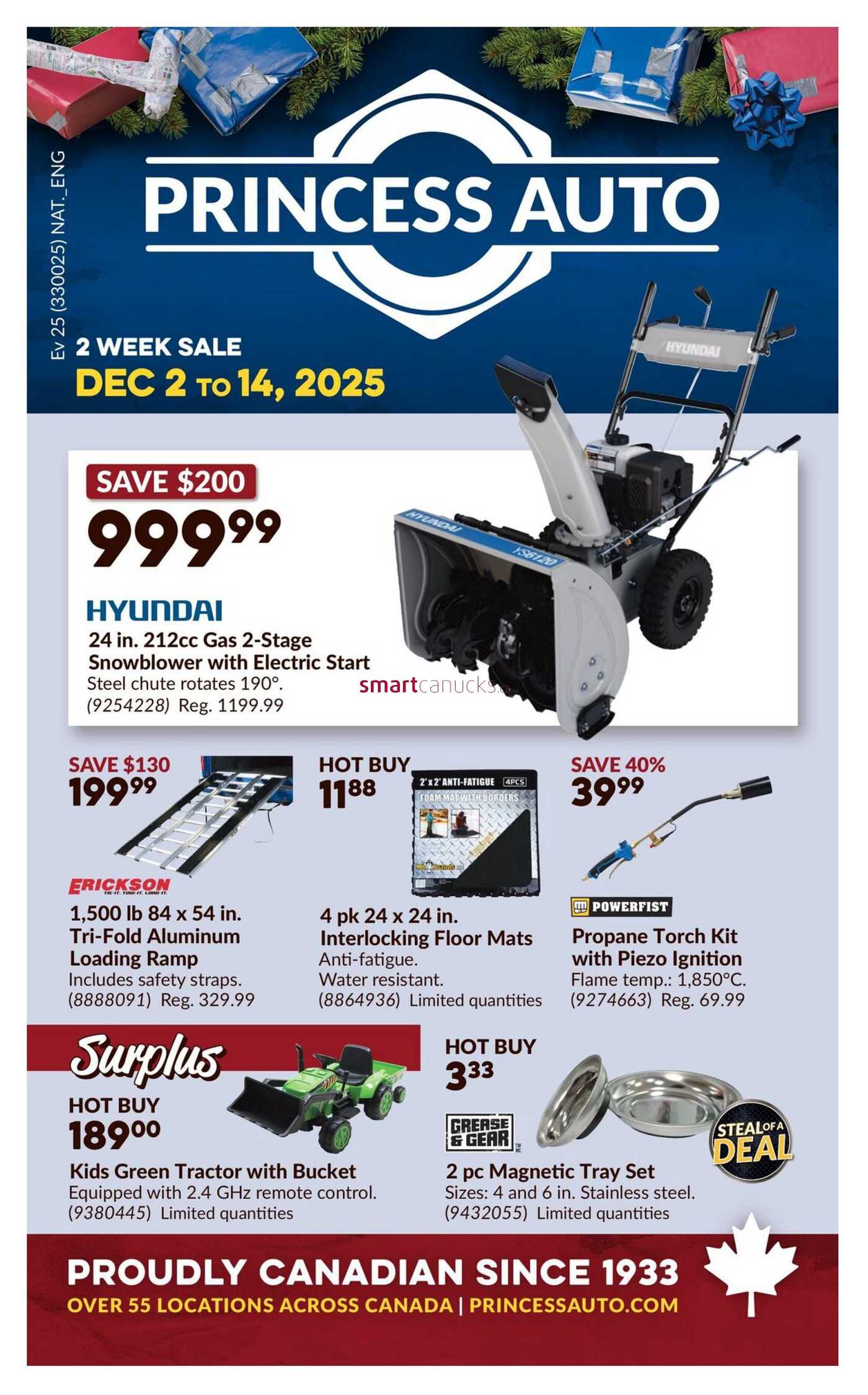 Princess Auto Canada Flyers