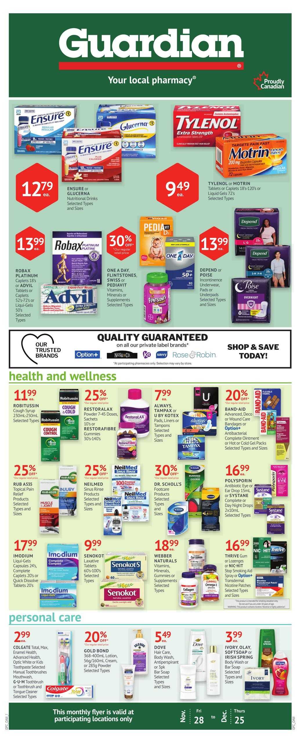 Guardian Canada Flyers