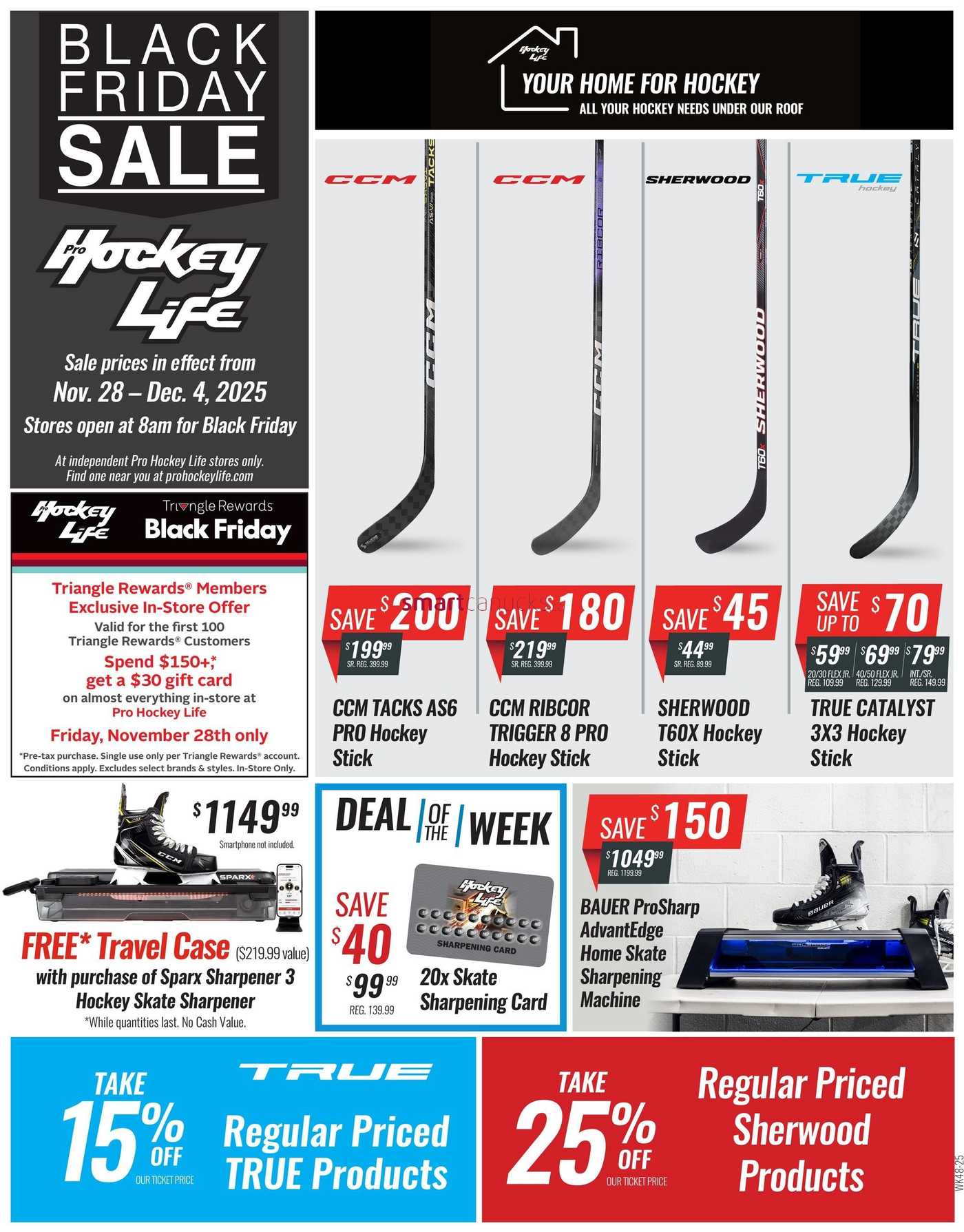 Pro Hockey Life Black Friday Flyer November 28 to December 4