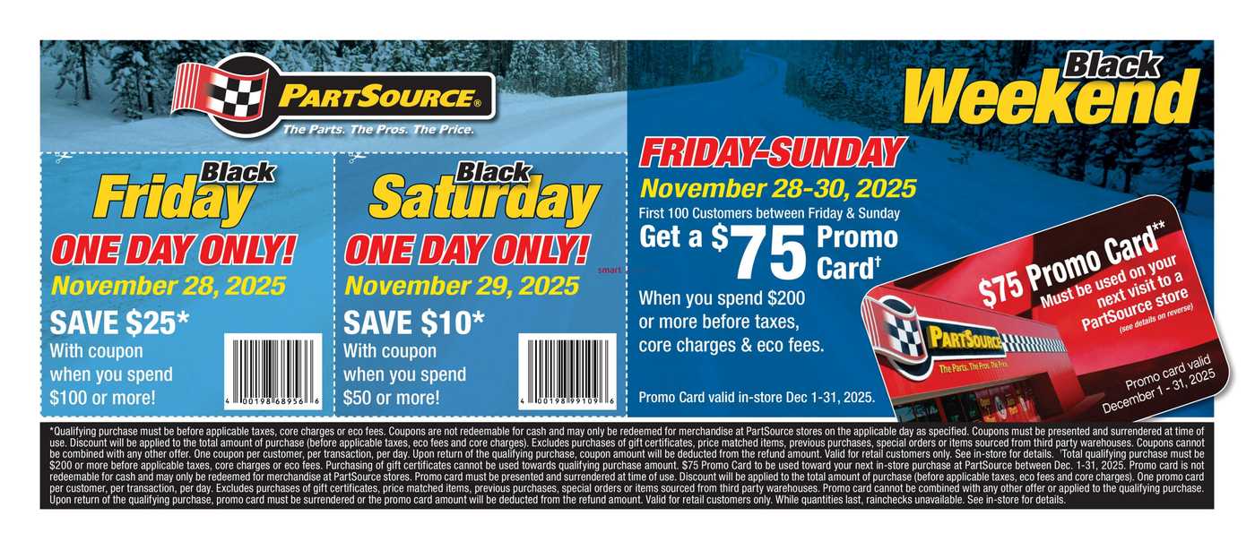 PartSource Canada Flyers