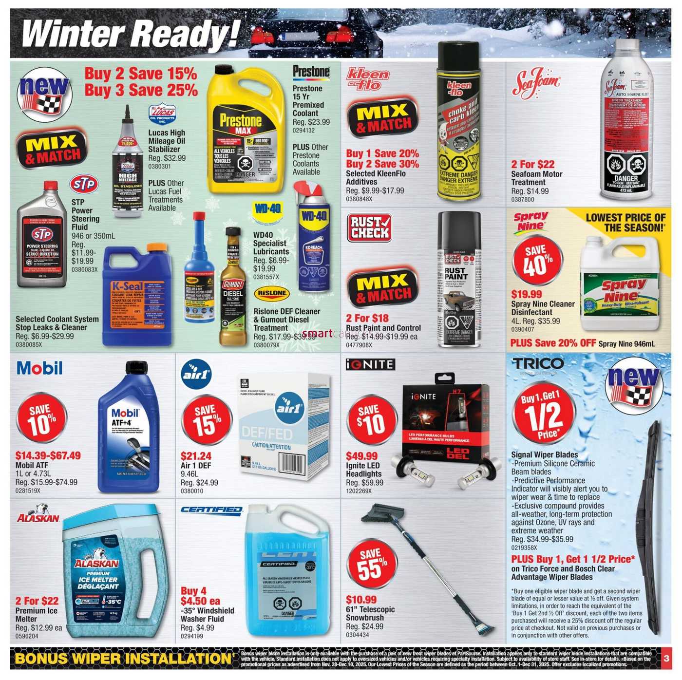 PartSource Flyer November 28 to December 10
