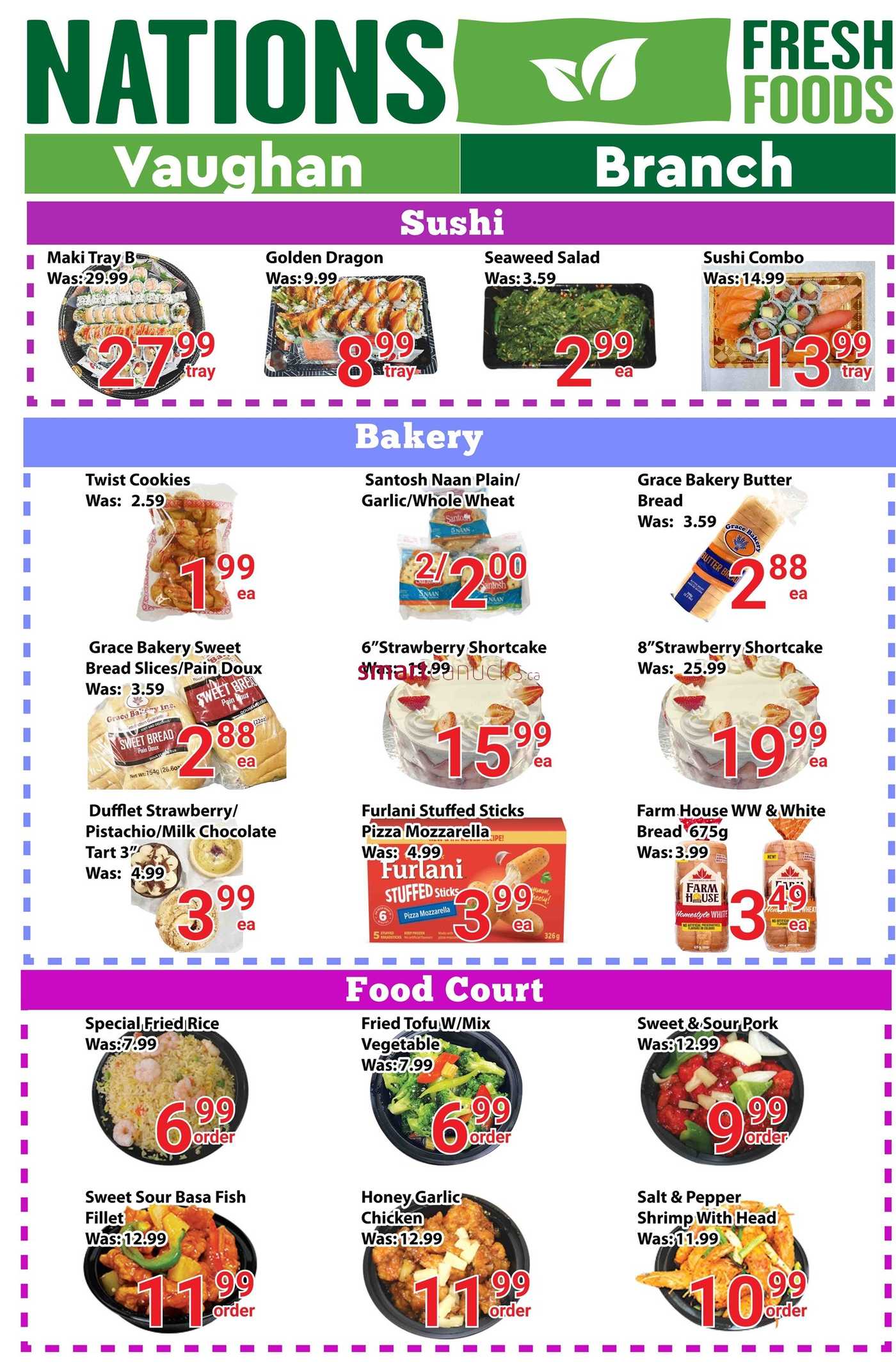Nations Fresh Foods (Vaughan) Flyer November 28 to December 4