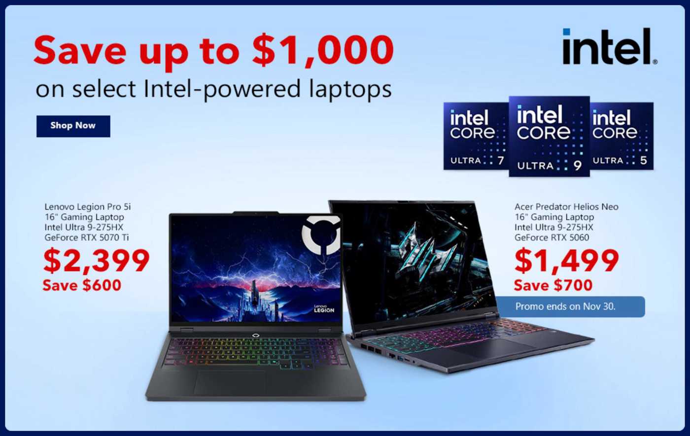 Canada Computers Black Friday Flyer November 28 to December 4