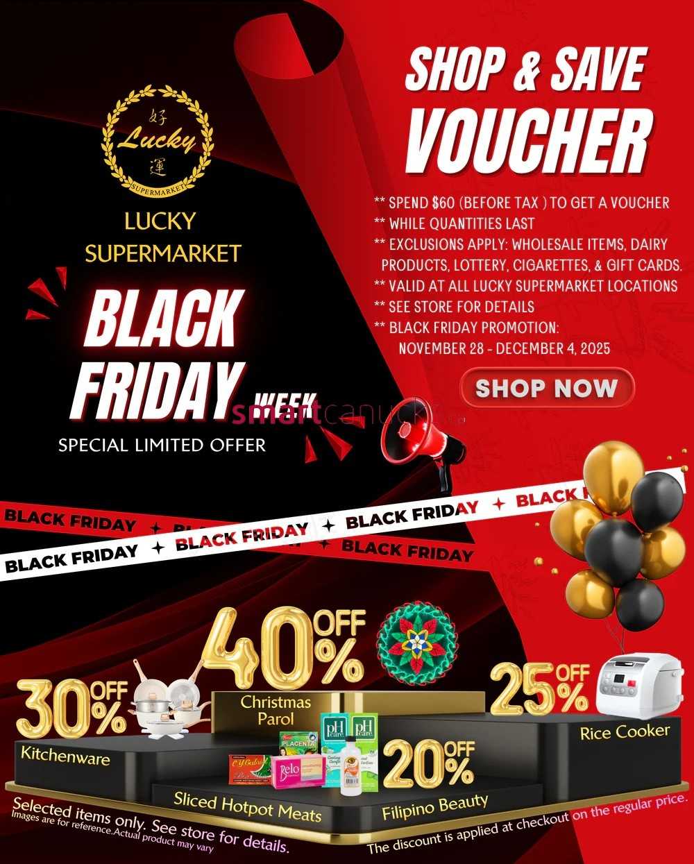 Lucky Supermarket (Winnipeg) Flyer November 28 to December 4