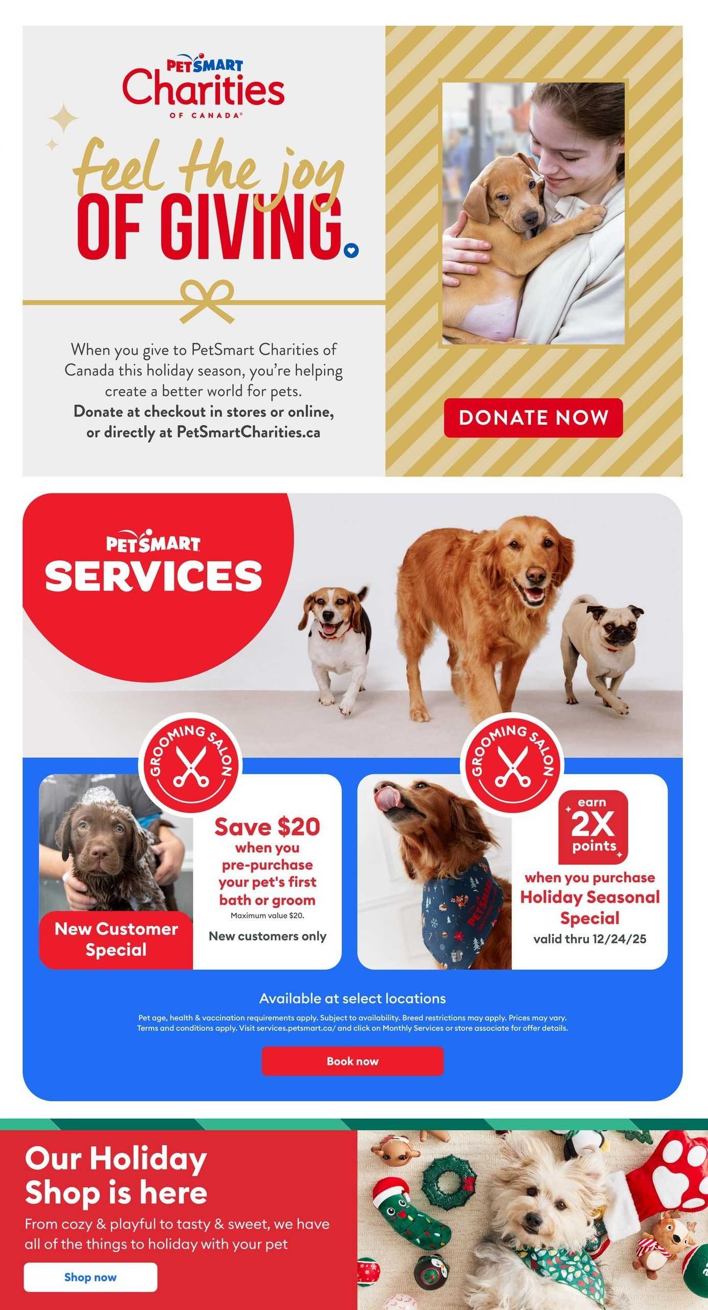PetSmart Flyer December 1 to January 4