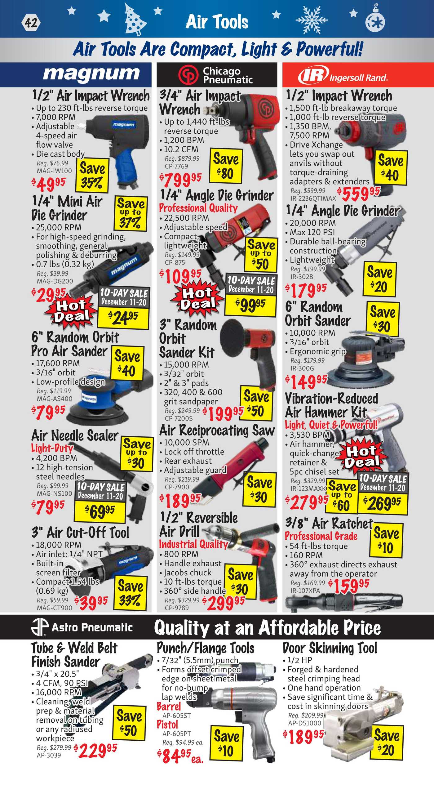 KMS Tools and Equipment Flyer December 1 to 31