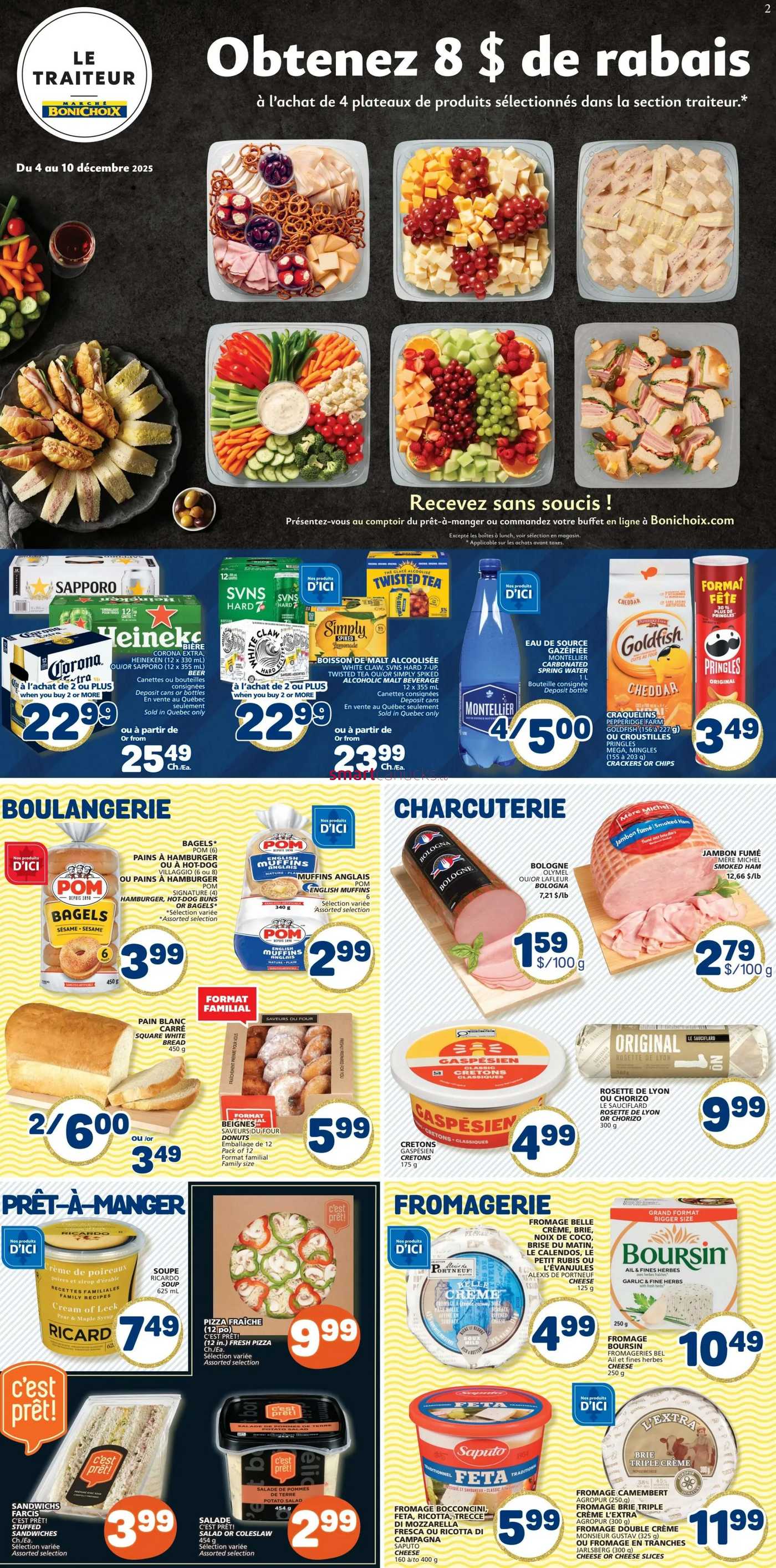 Marche Bonichoix Flyer December 4 to 10