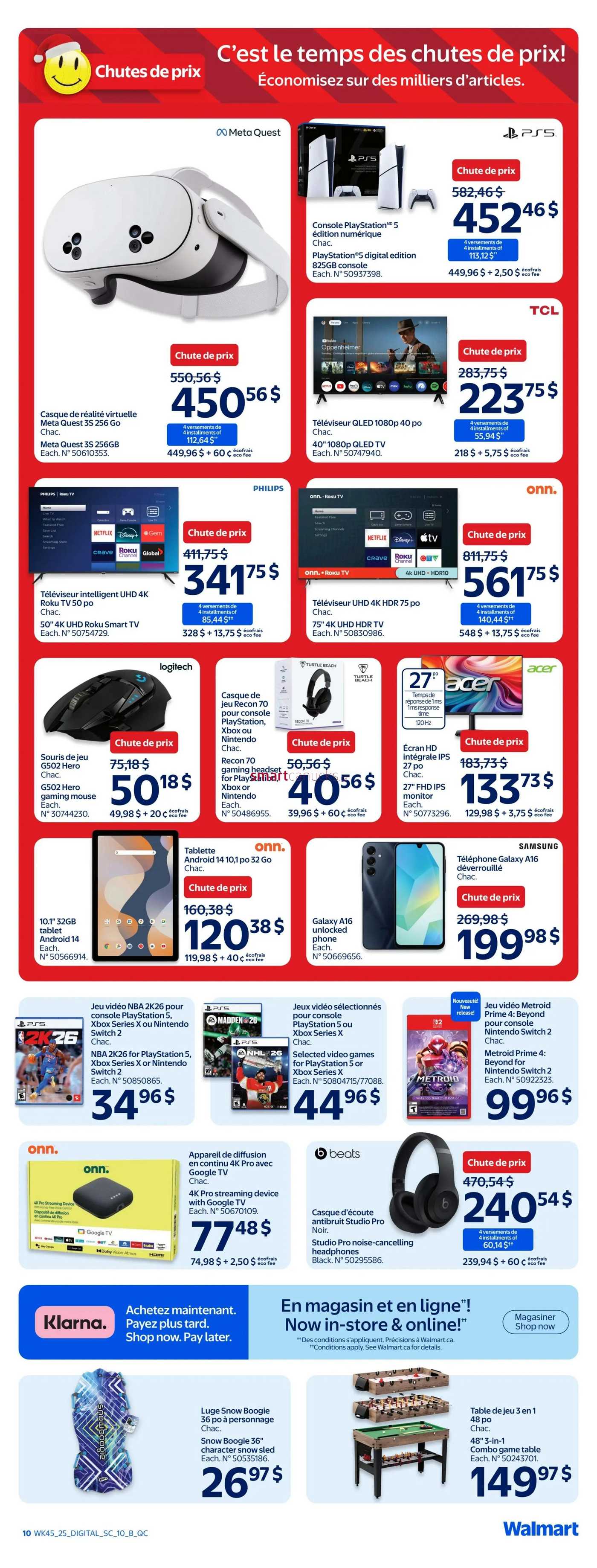 Walmart (QC) Flyer December 4 to 10
