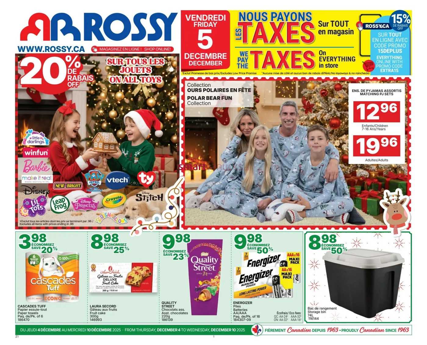 Rossy Flyer December 4 to 10