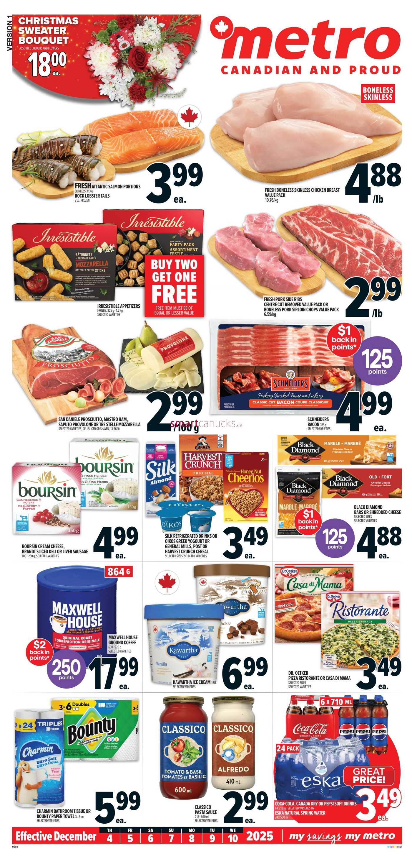 Metro (ON) Flyer December 4 to 10