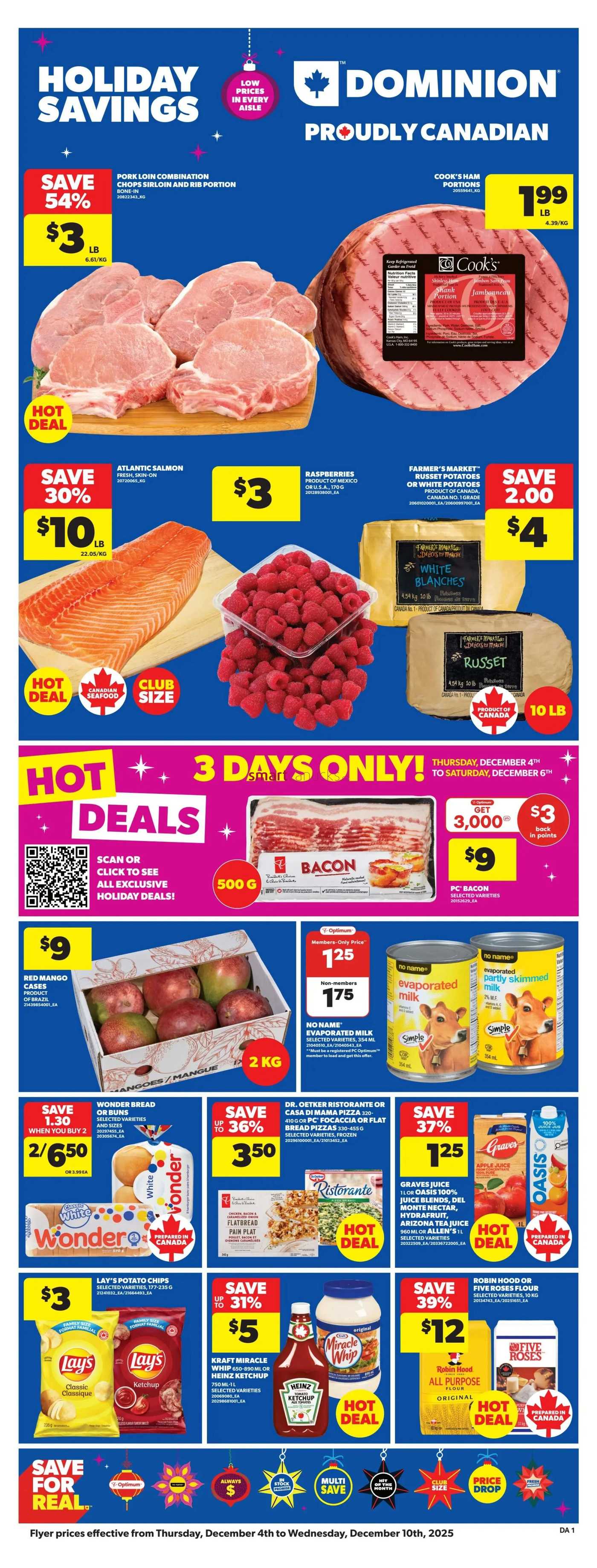 Dominion Flyer December 4 to 10