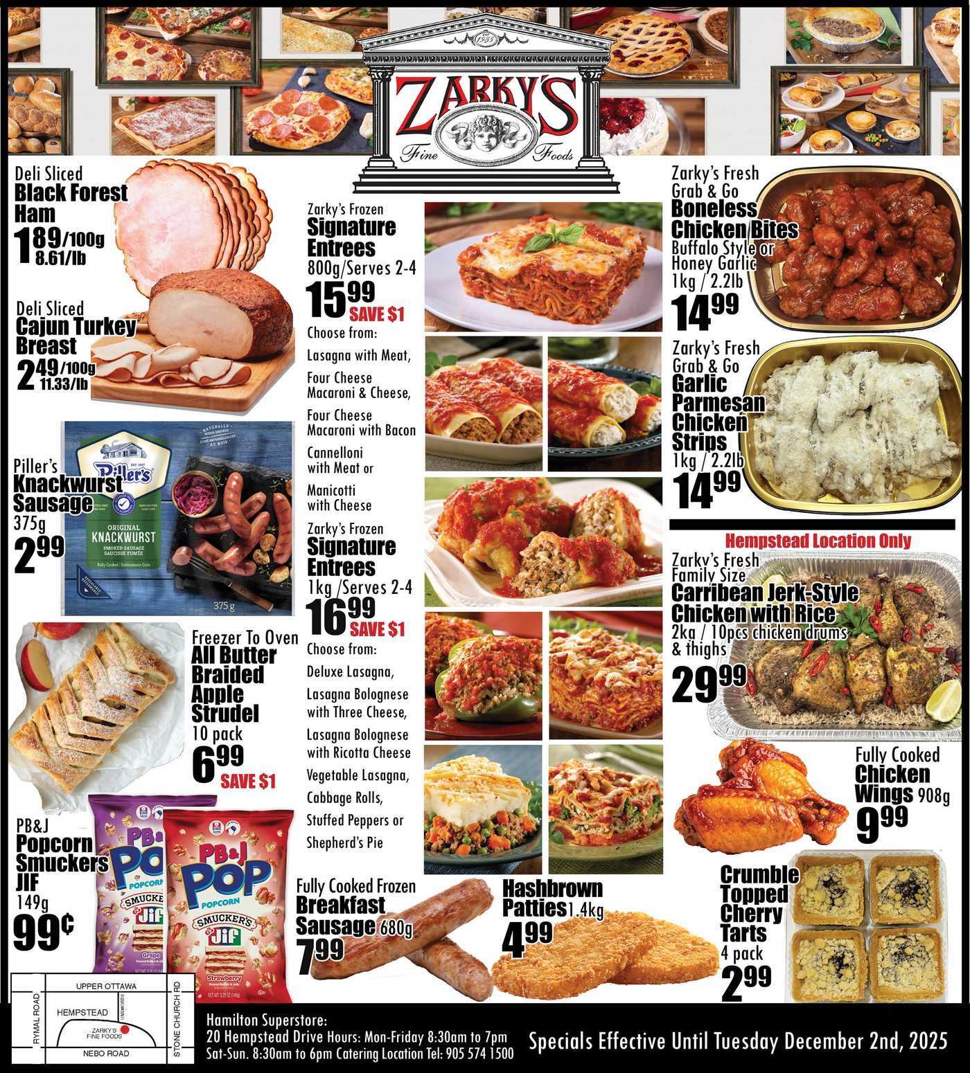 Zarky's Flyer December 3 to 9