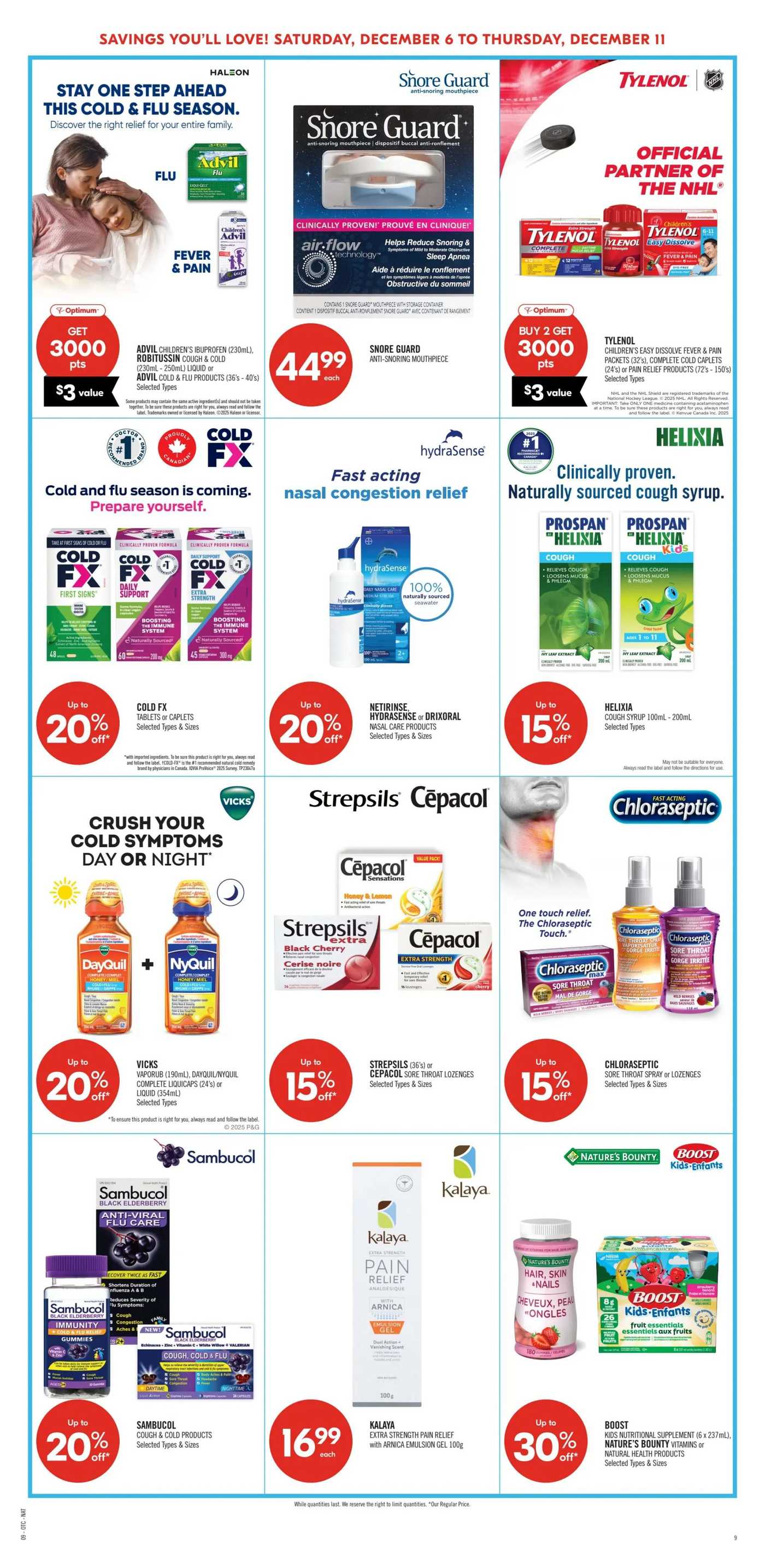 Shoppers Drug Mart (ON) Flyer December 6 to 11