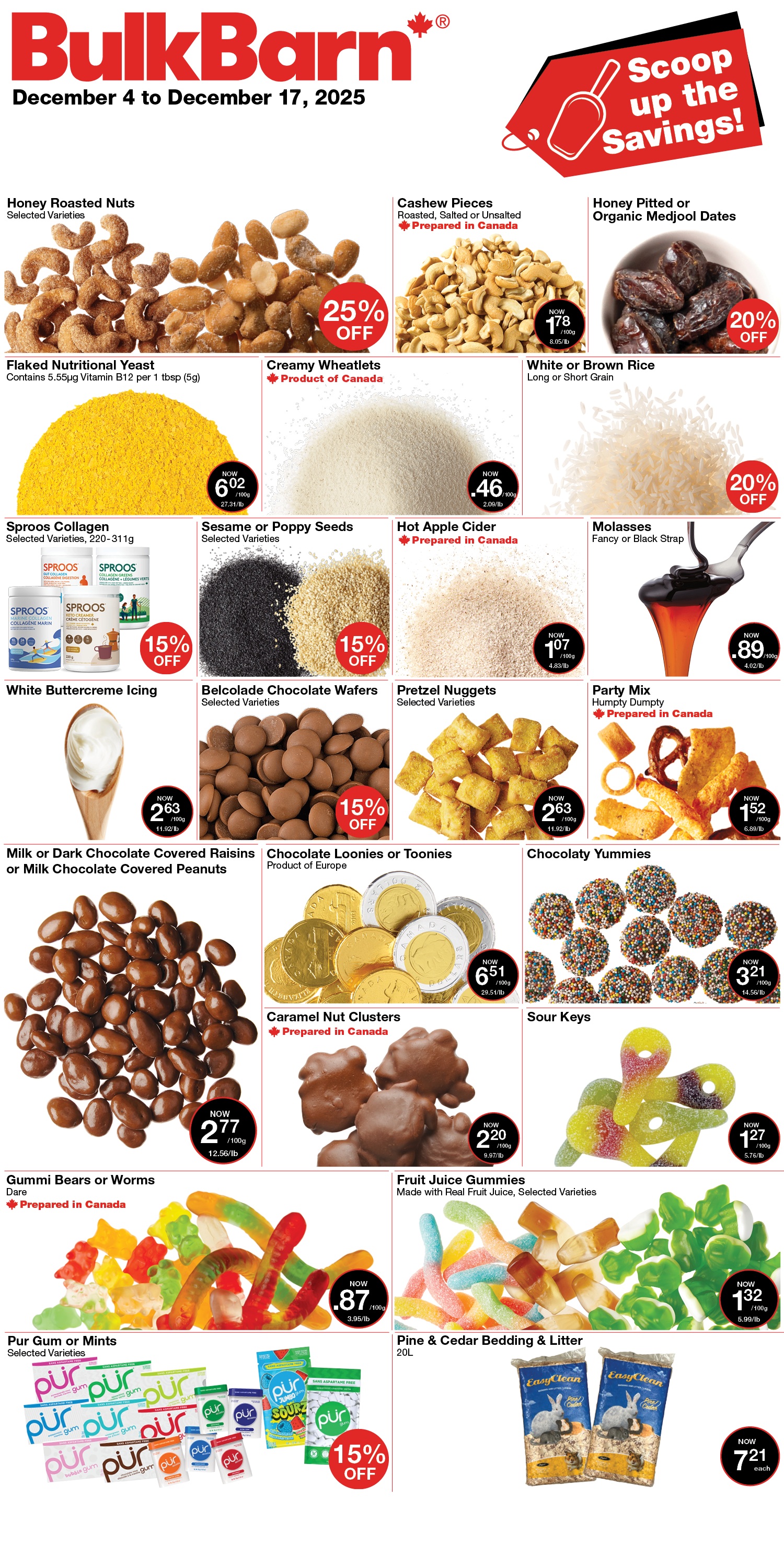 Bulk Barn Flyer December 4 to 17
