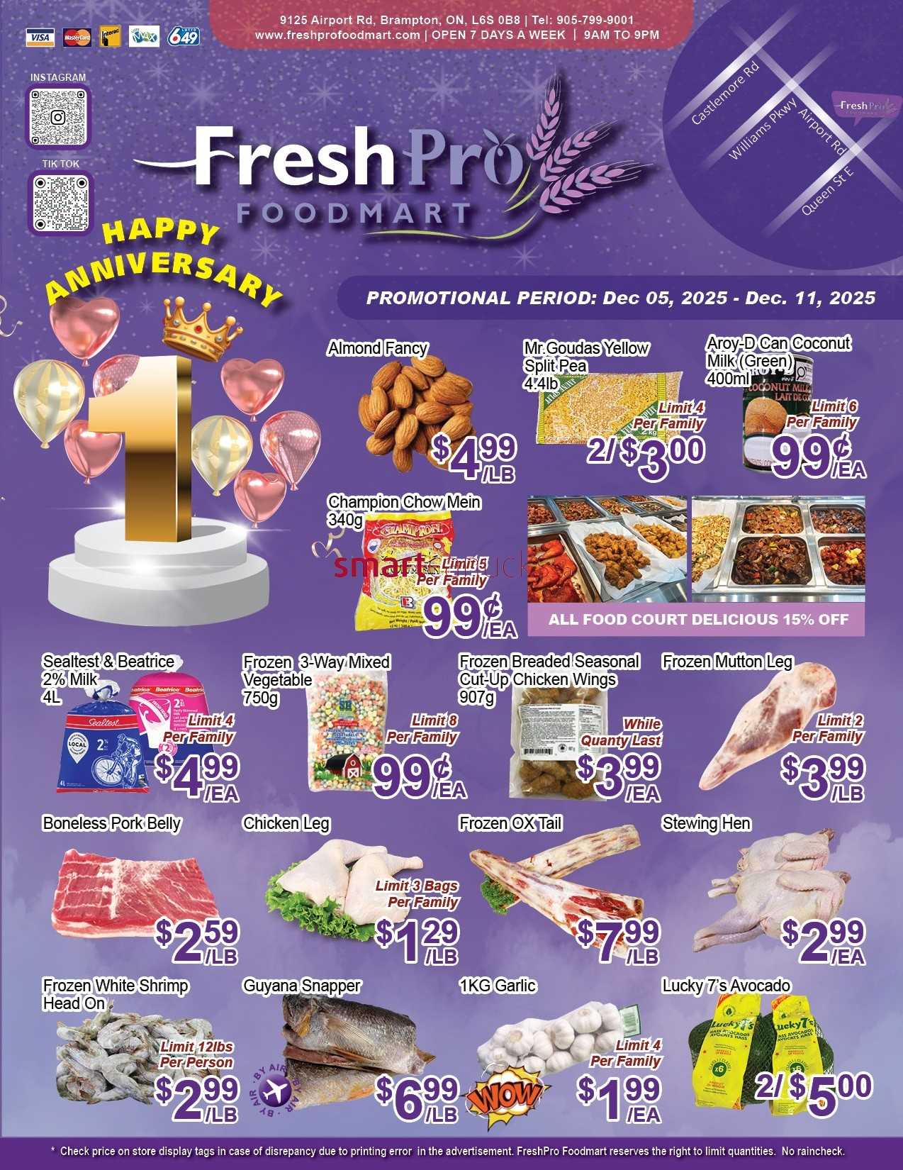FreshPro Foodmart Canada Flyers