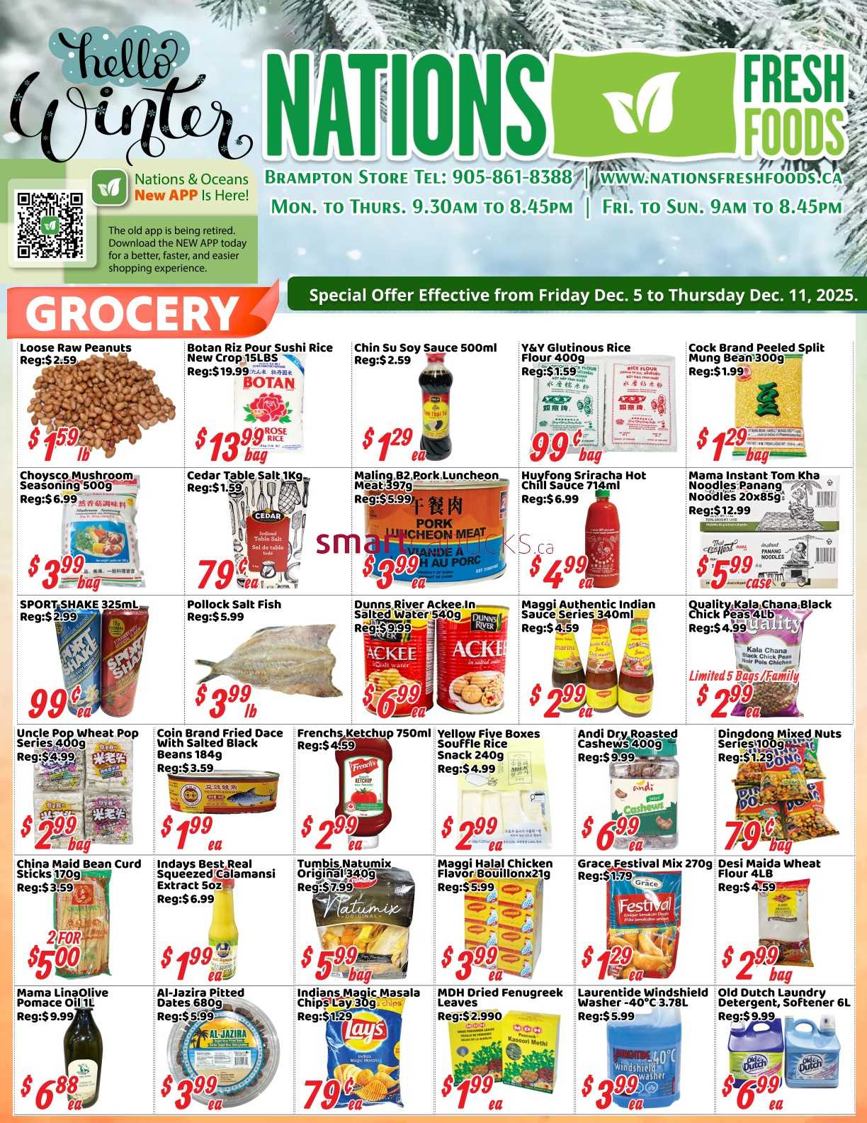 Nations Fresh Foods (Brampton) Flyer December 5 to 11