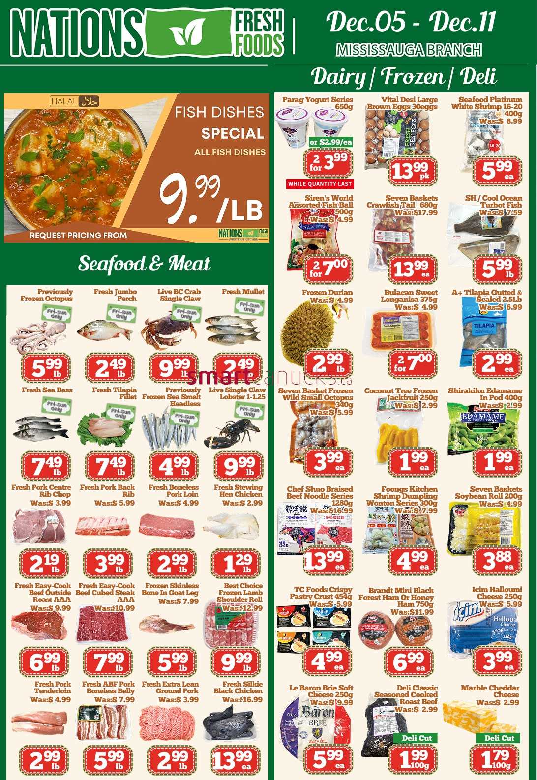 Nations Fresh Foods (Mississauga) Flyer December 5 to 11