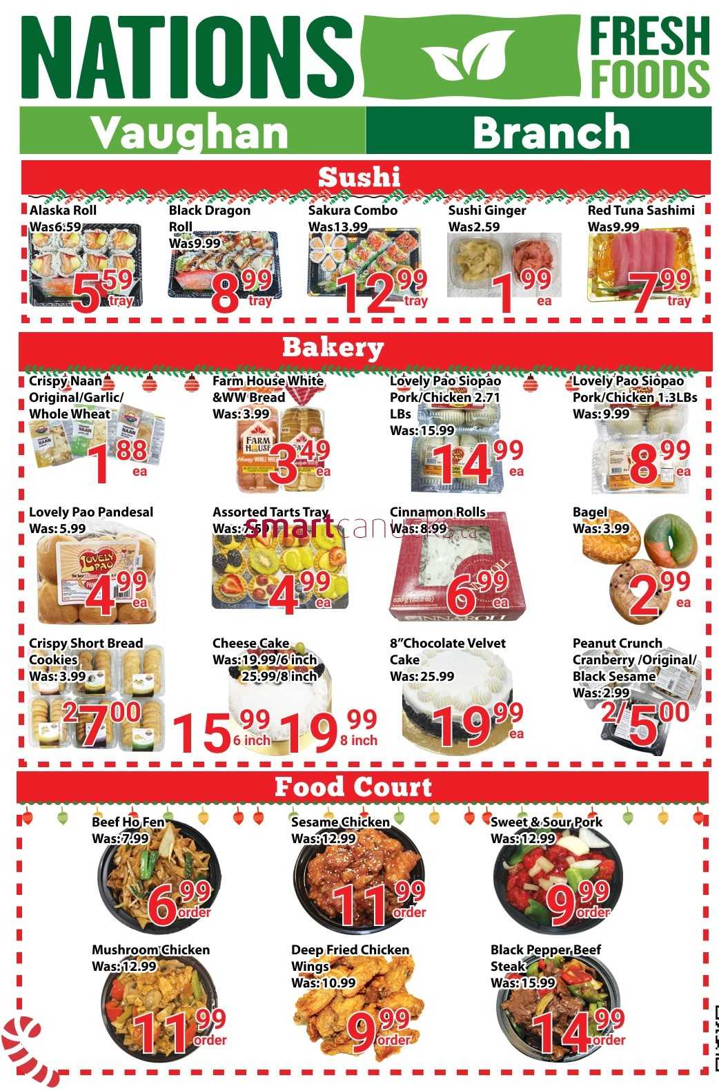 Nations Fresh Foods (Vaughan) Flyer December 5 to 11