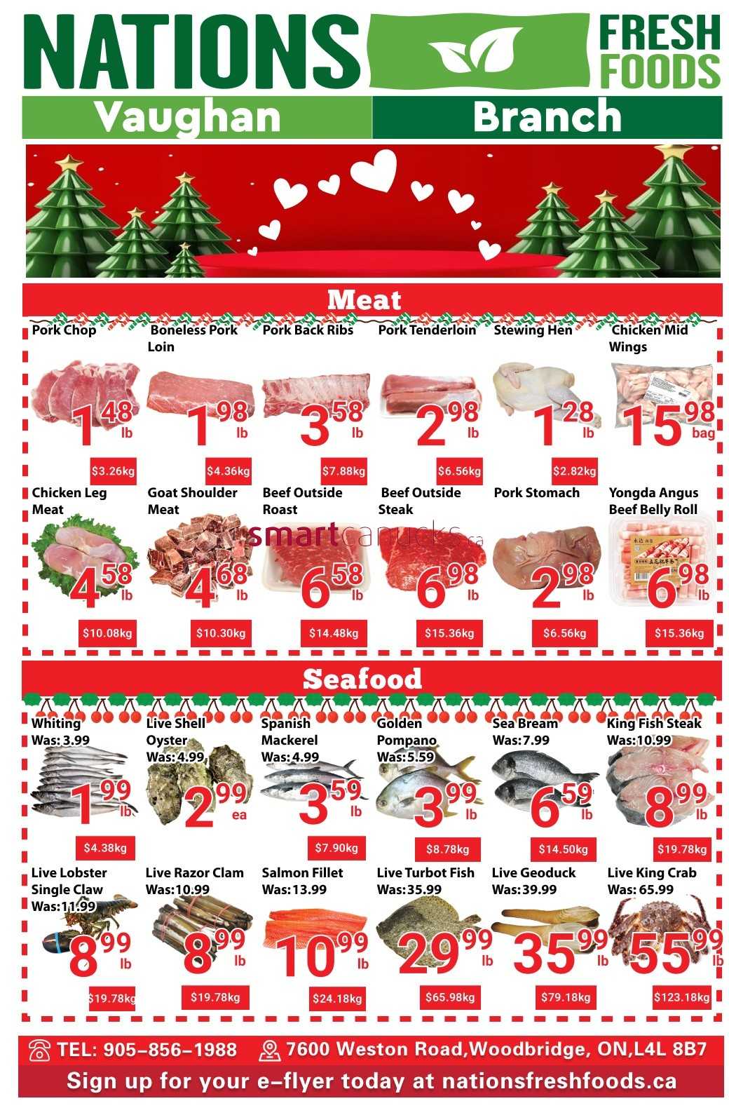 Nations Fresh Foods (Vaughan) Flyer December 5 to 11