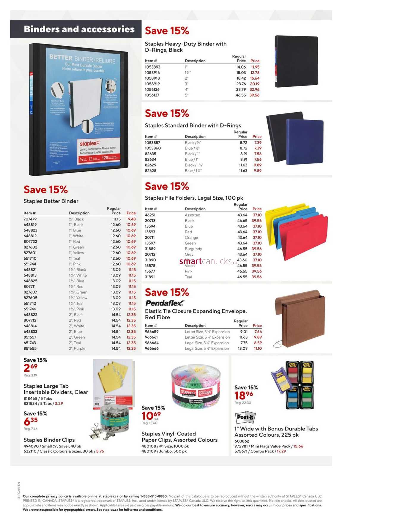 Staples Preferred Flyer December 5 to 18