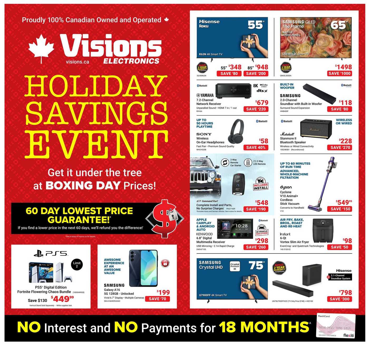 Visions Electronics Flyer December 5 to 11