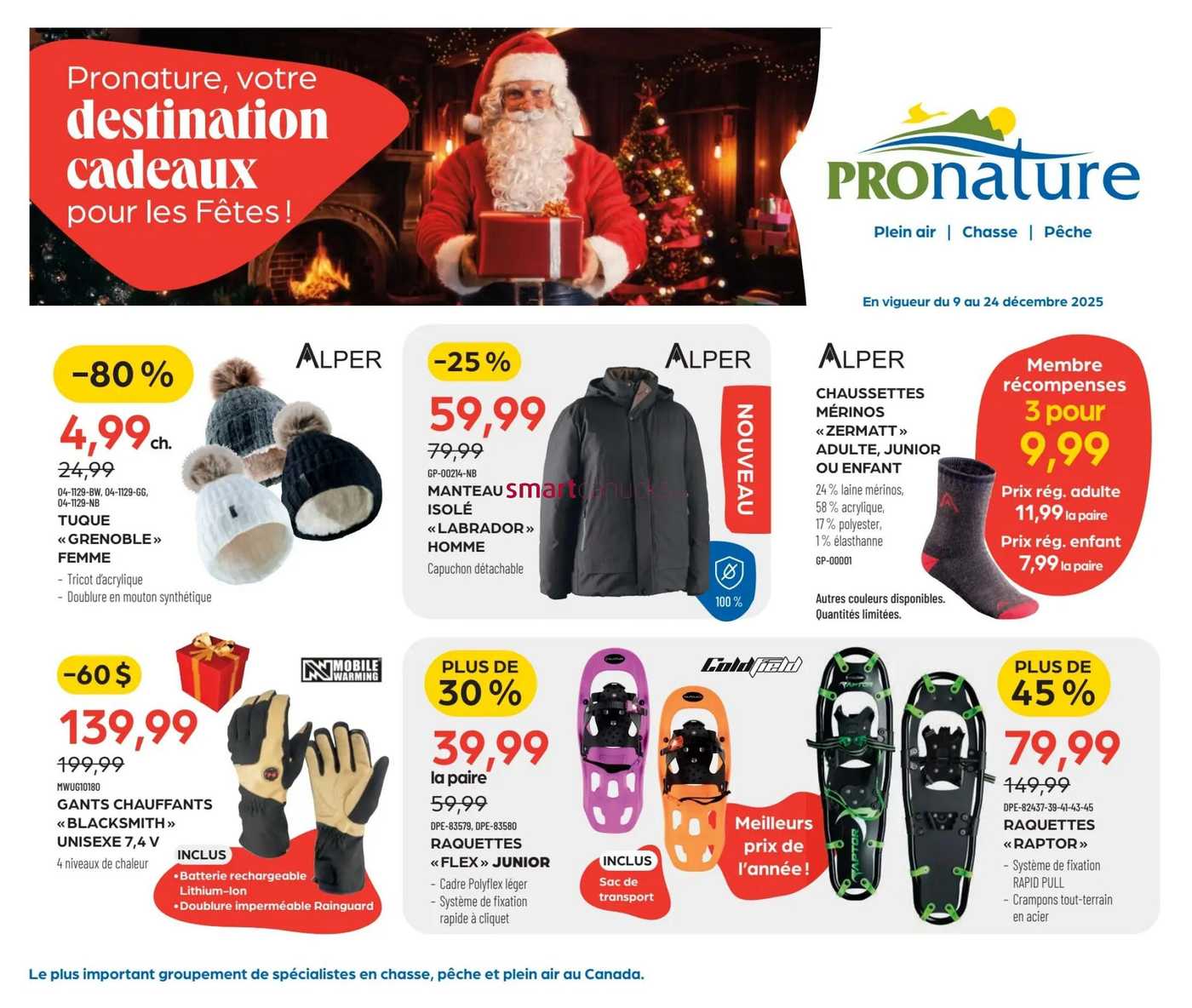 Pronature Flyer December 9 to 24