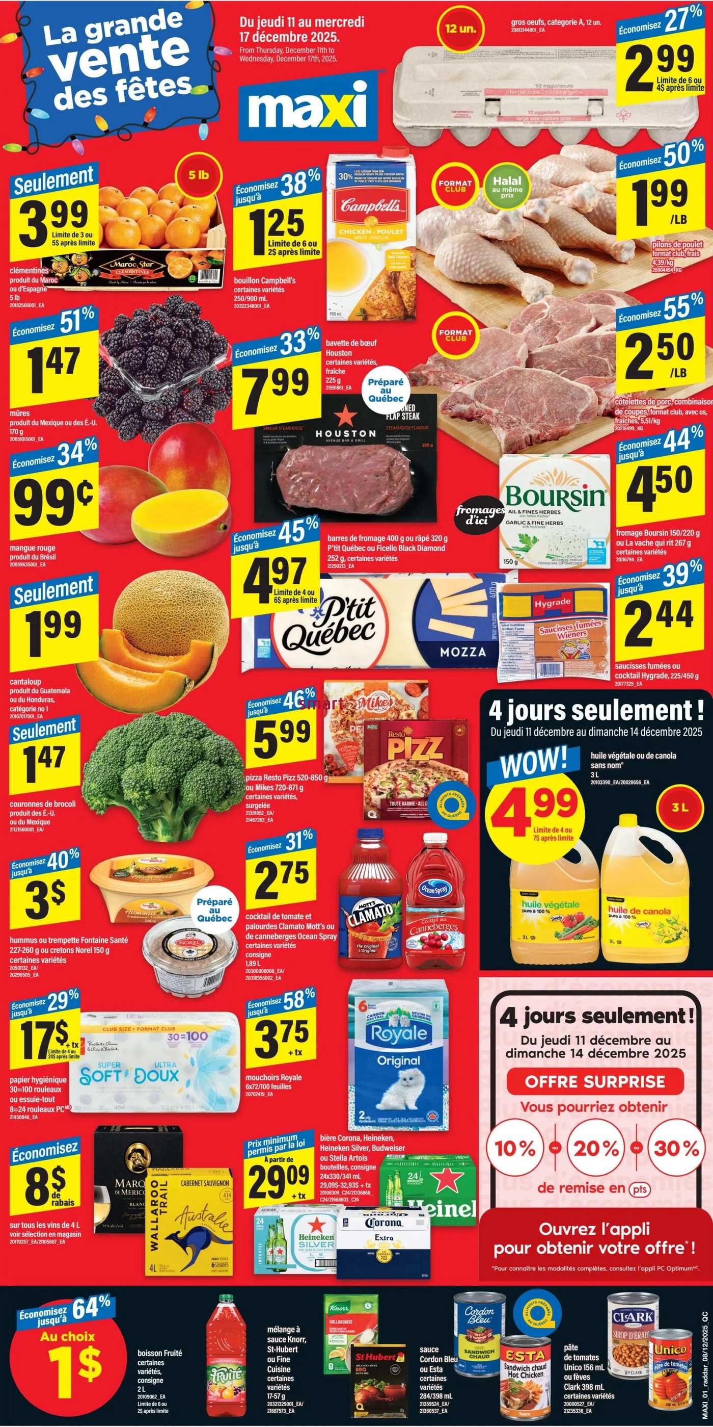 Maxi Flyer December 11 to 17
