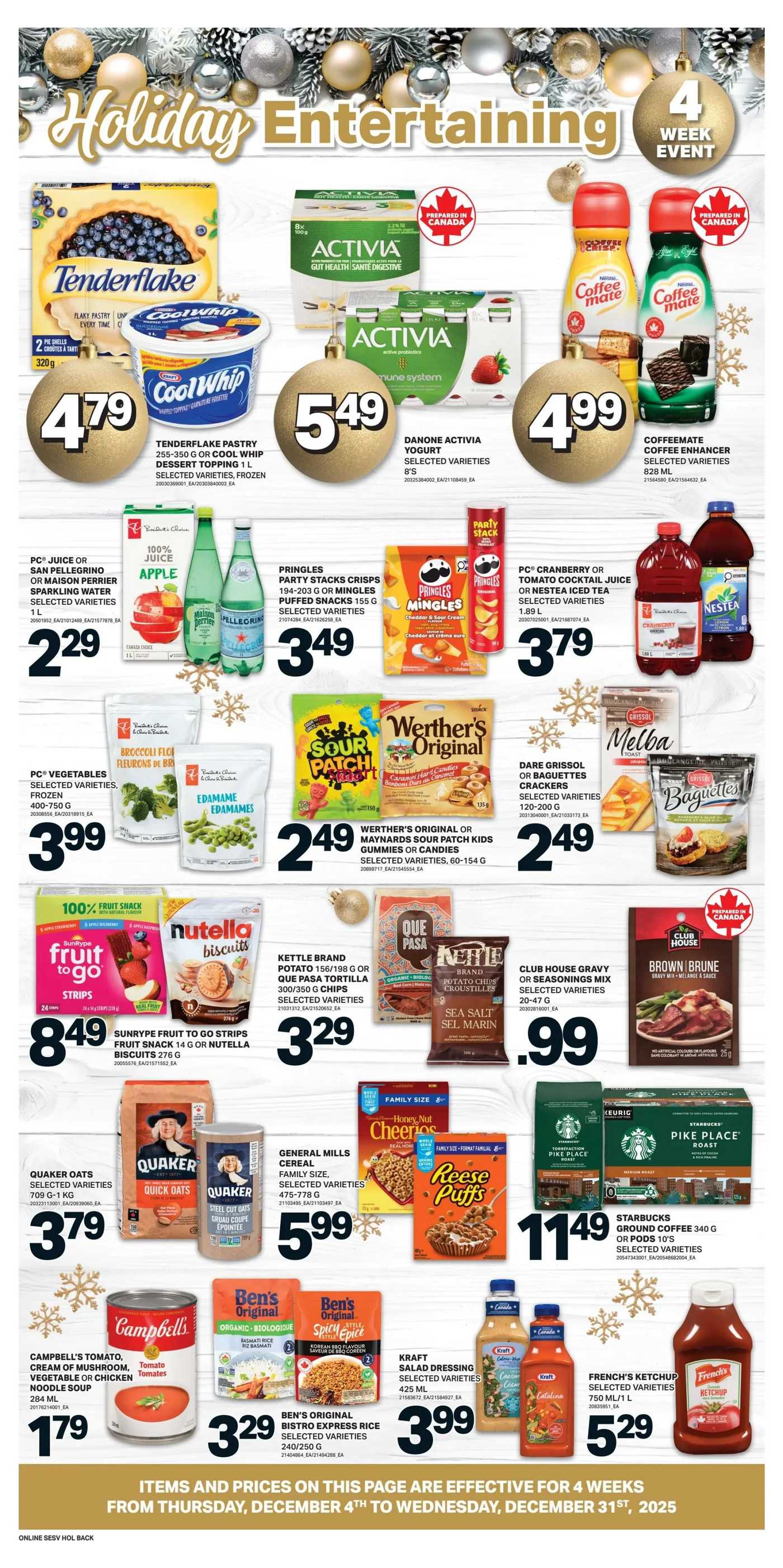 Shop Easy & SuperValu Flyer December 11 to 17