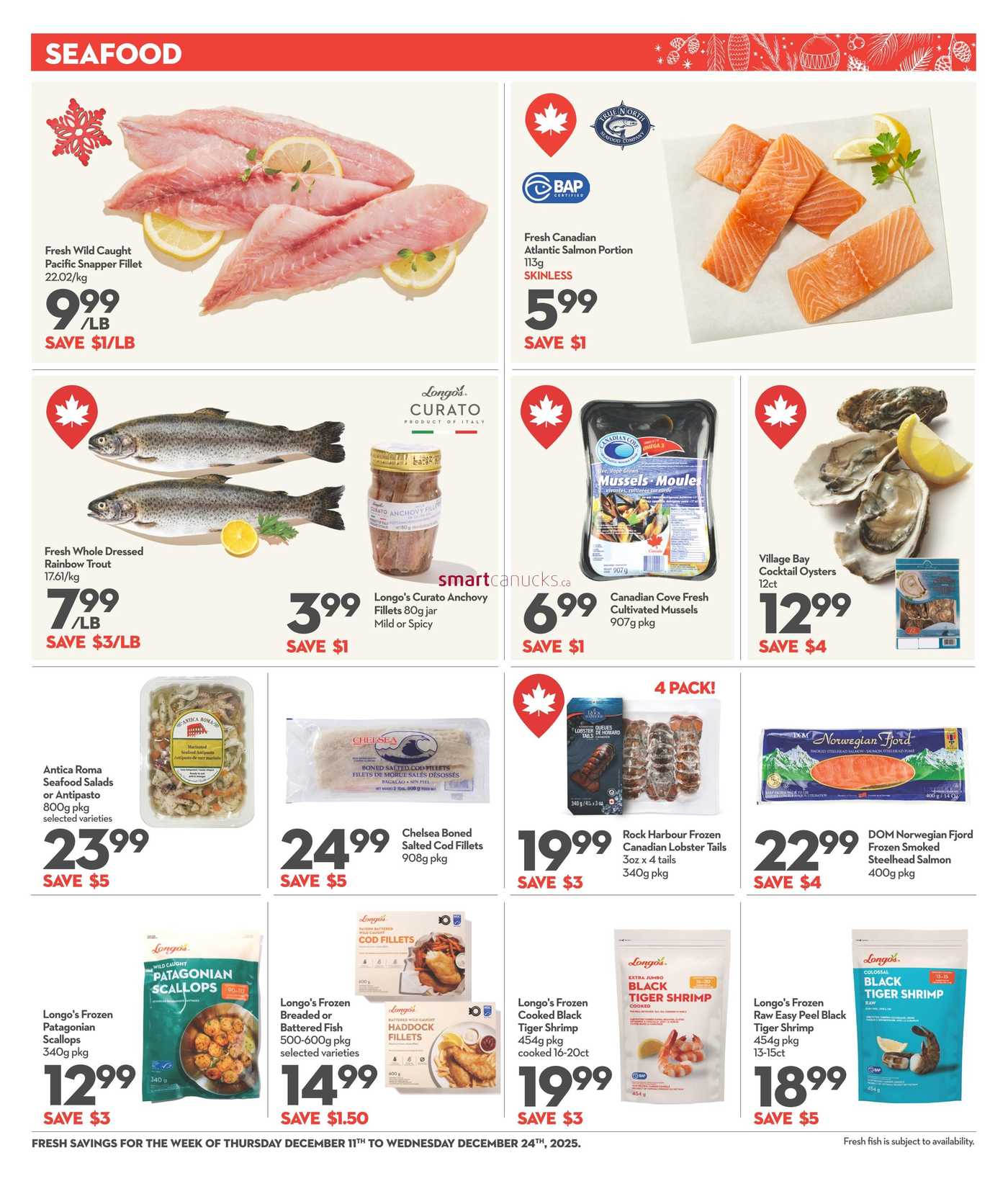 Longo's Flyer December 11 to 17