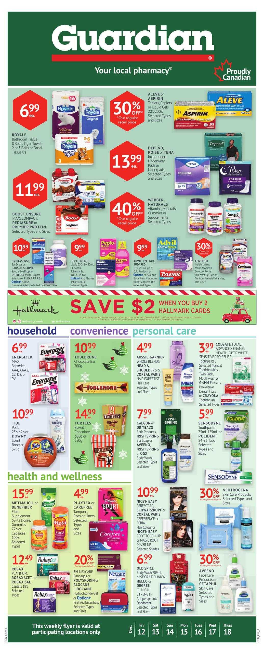 Guardian Flyer December 12 to 18
