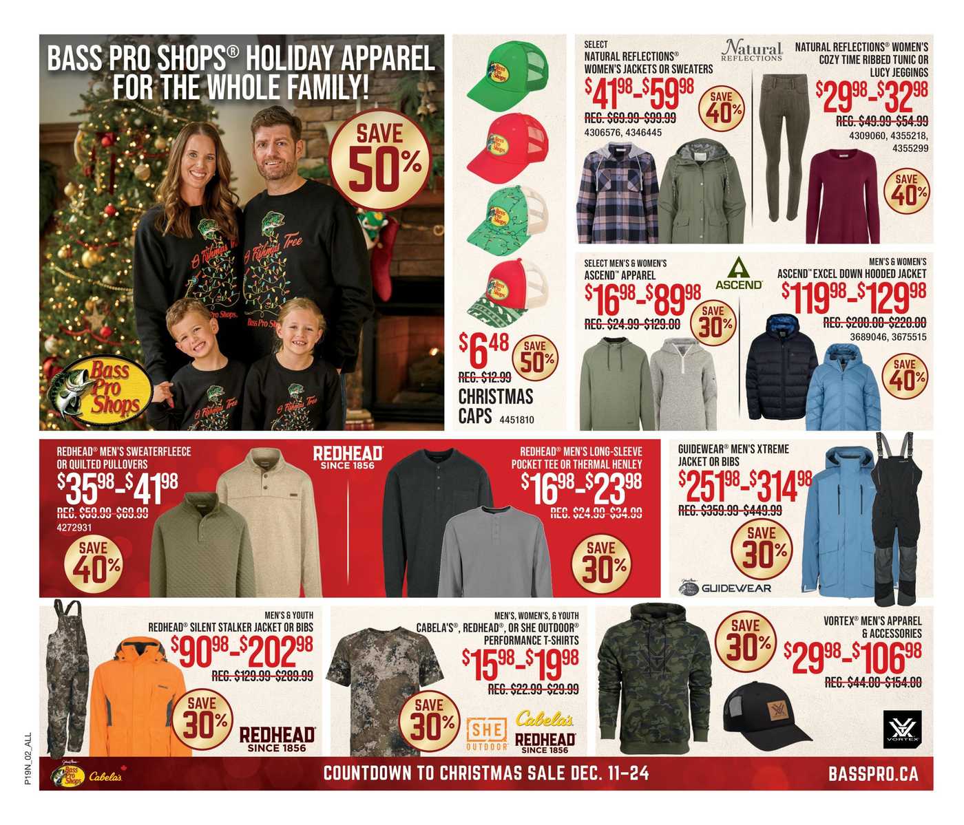 Bass Pro Shops Flyer December 11 to 24