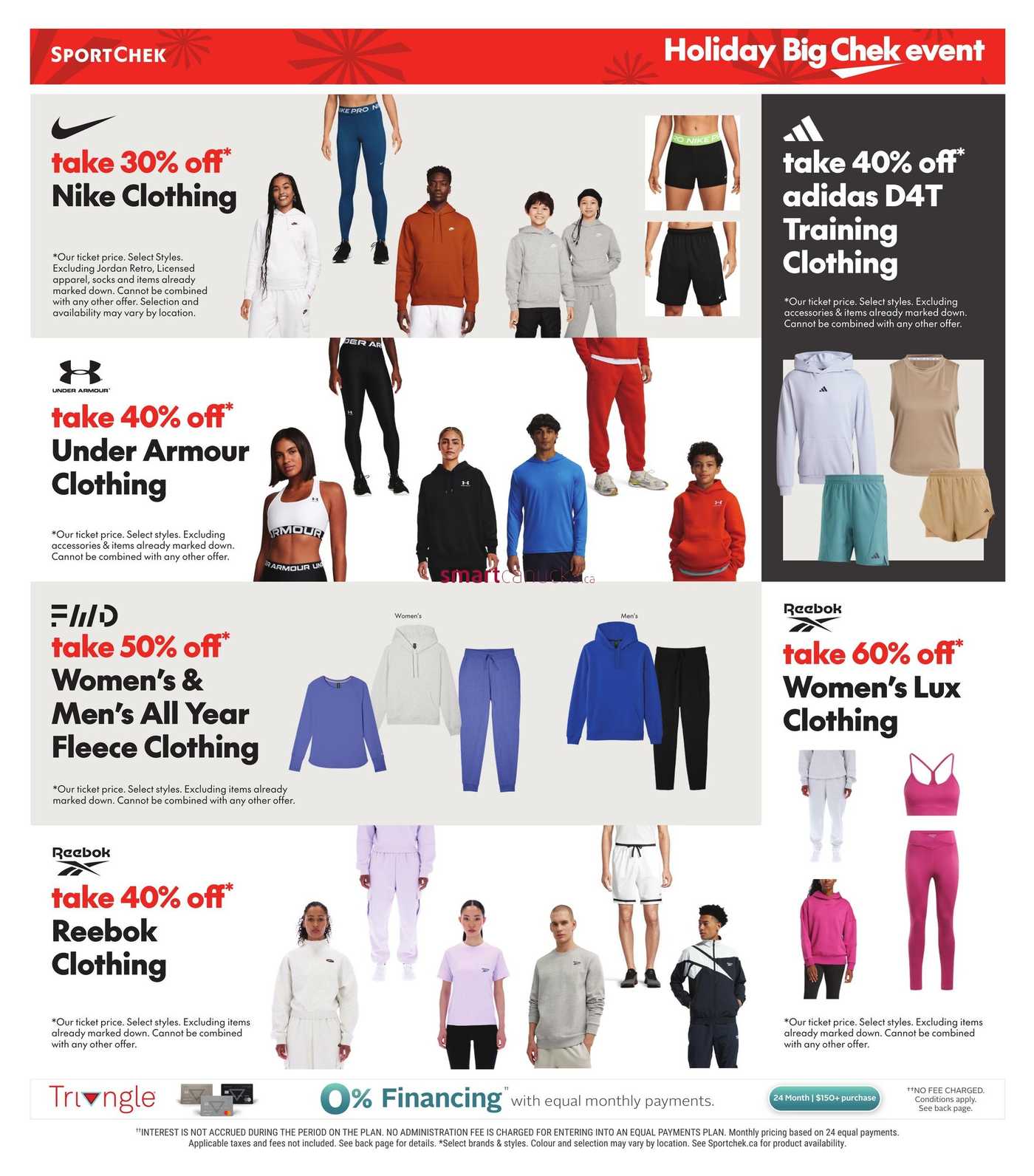 Sport Chek Flyer December 11 to 24