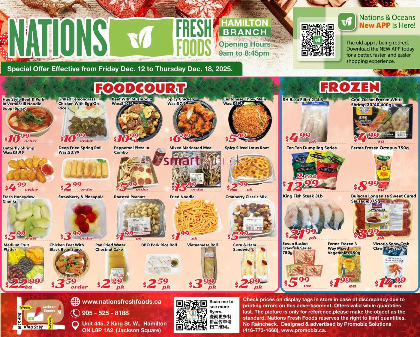 Nations Fresh Foods (Hamilton) Flyer December 12 to 18