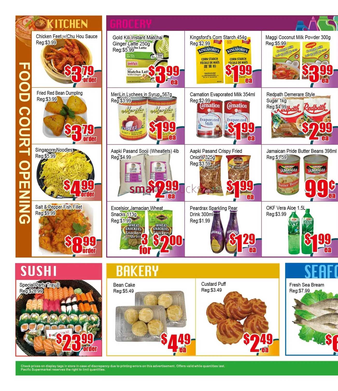 Pacific Fresh Food Market (Pickering) Flyer December 12 to 18