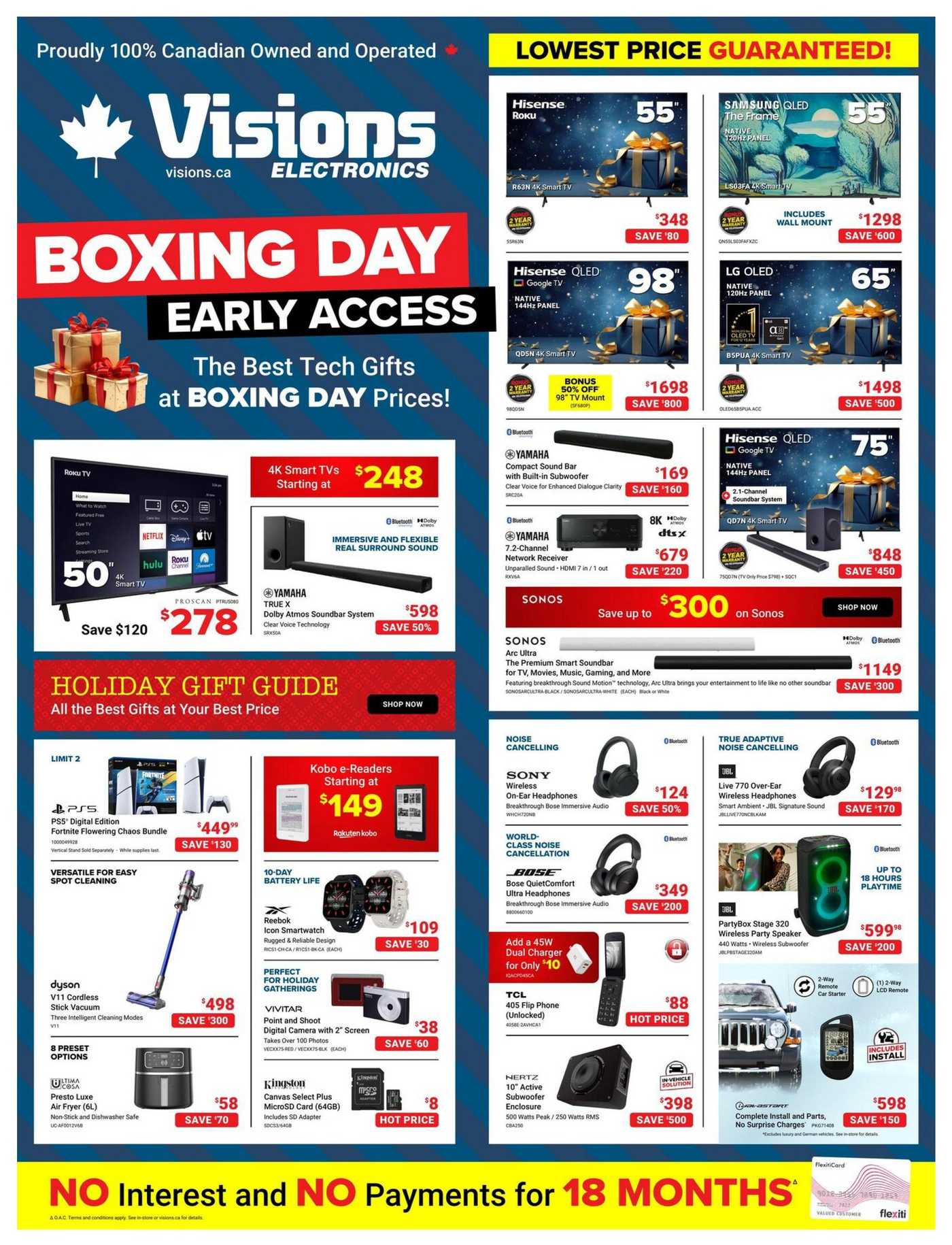 Visions Electronics Canada Flyers