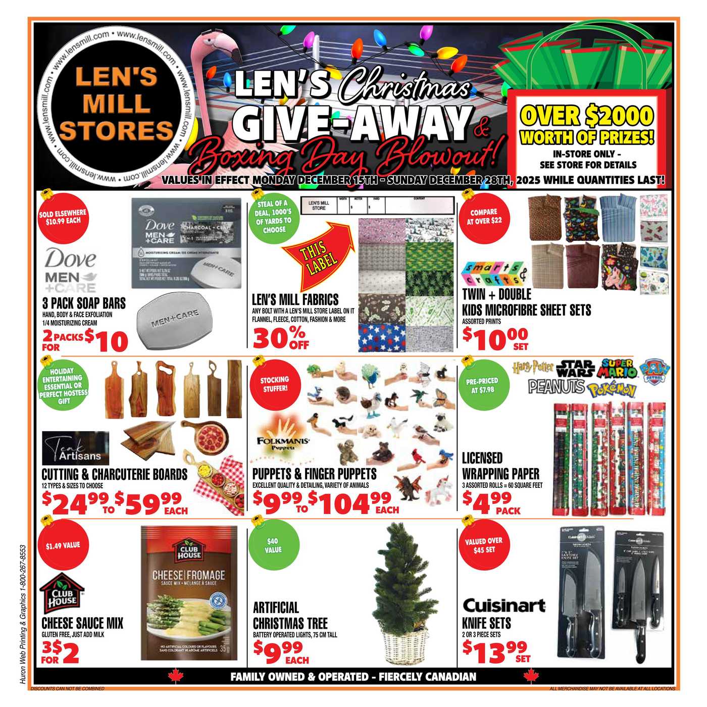 Len's Mill Stores Canada Flyers