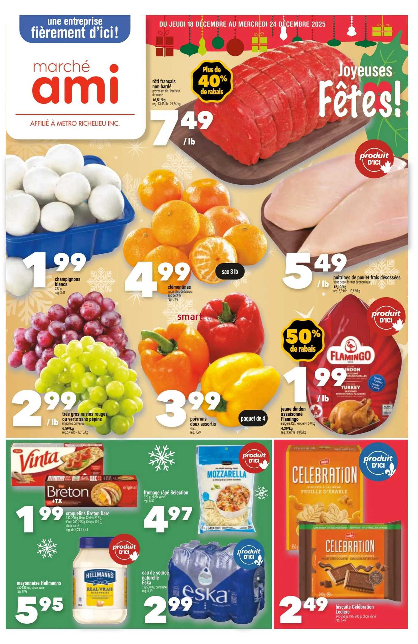 Marche Ami Flyer December 18 to 24