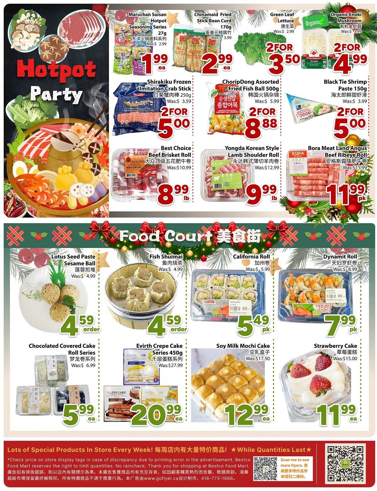 BestCo Food Mart (Downtown Toronto) Flyer December 19 to 25