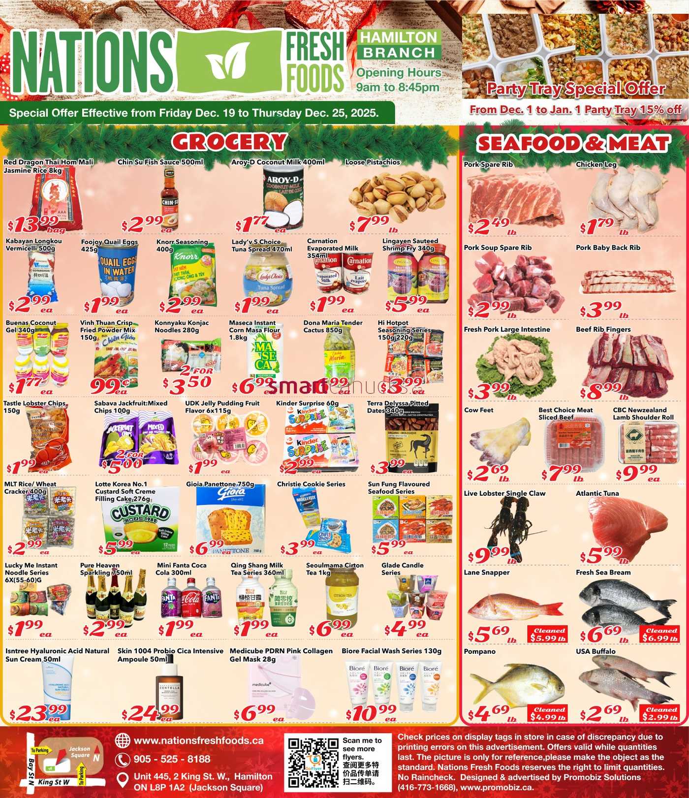 Nations Fresh Foods (Hamilton) Flyer December 19 to 25