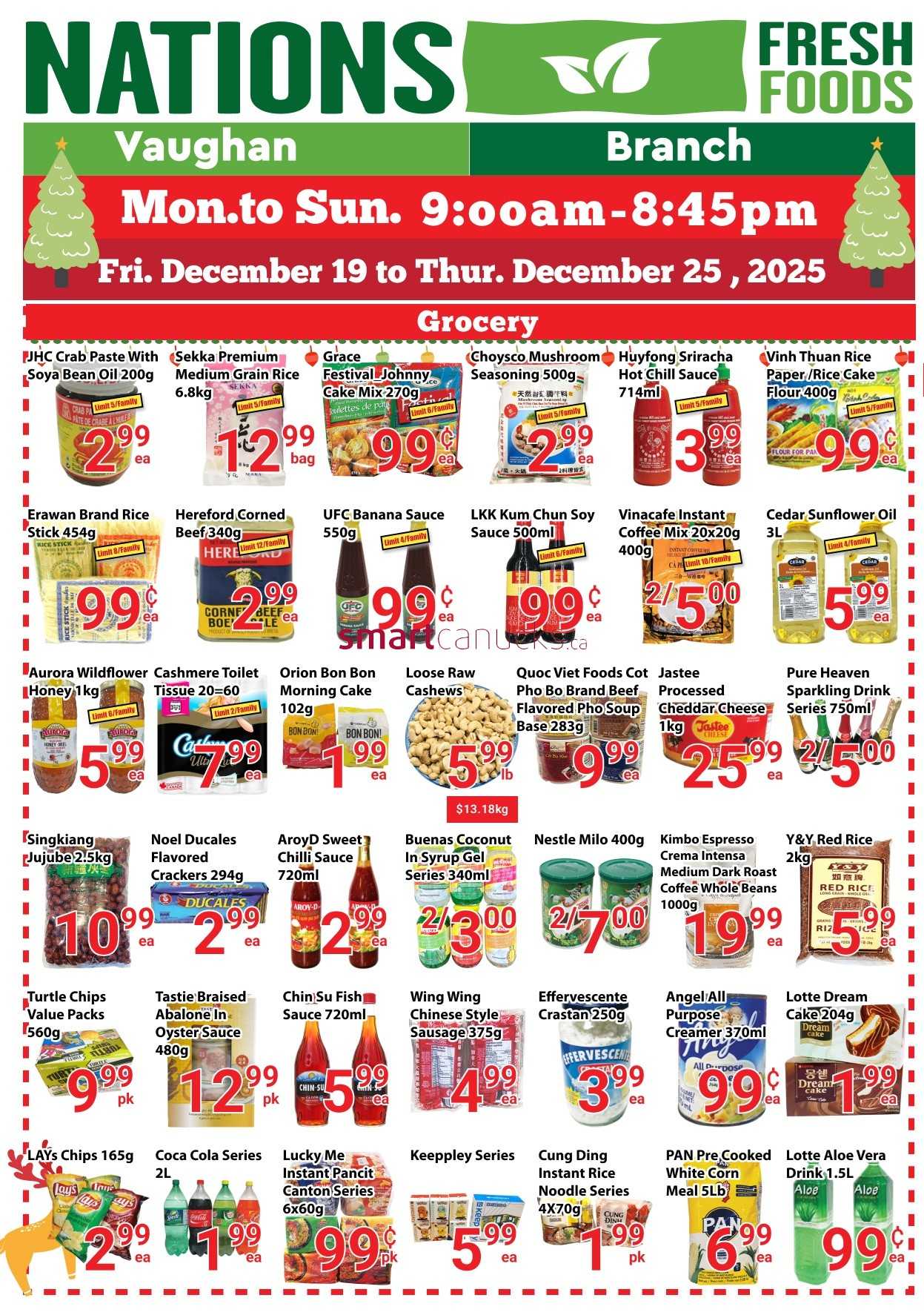 Nations Fresh Foods (Vaughan) Flyer December 19 to 25