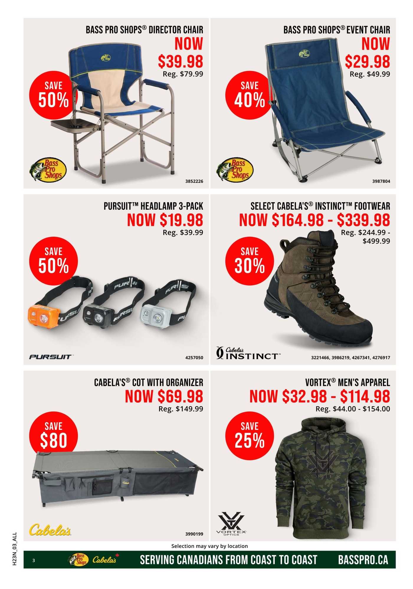 Bass Pro Shops Flyer December 19 to 21