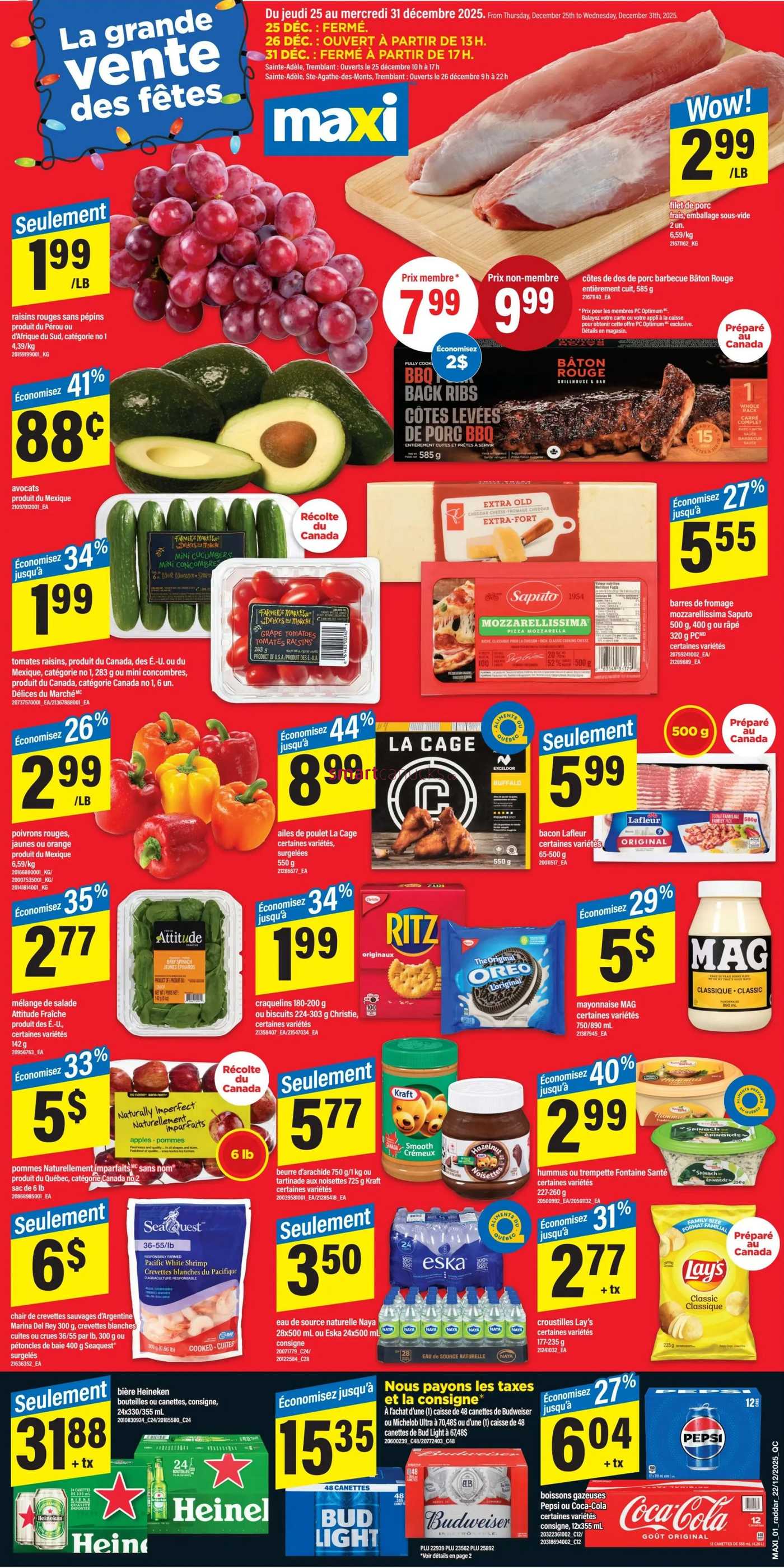 Maxi Flyer December 25 to 31