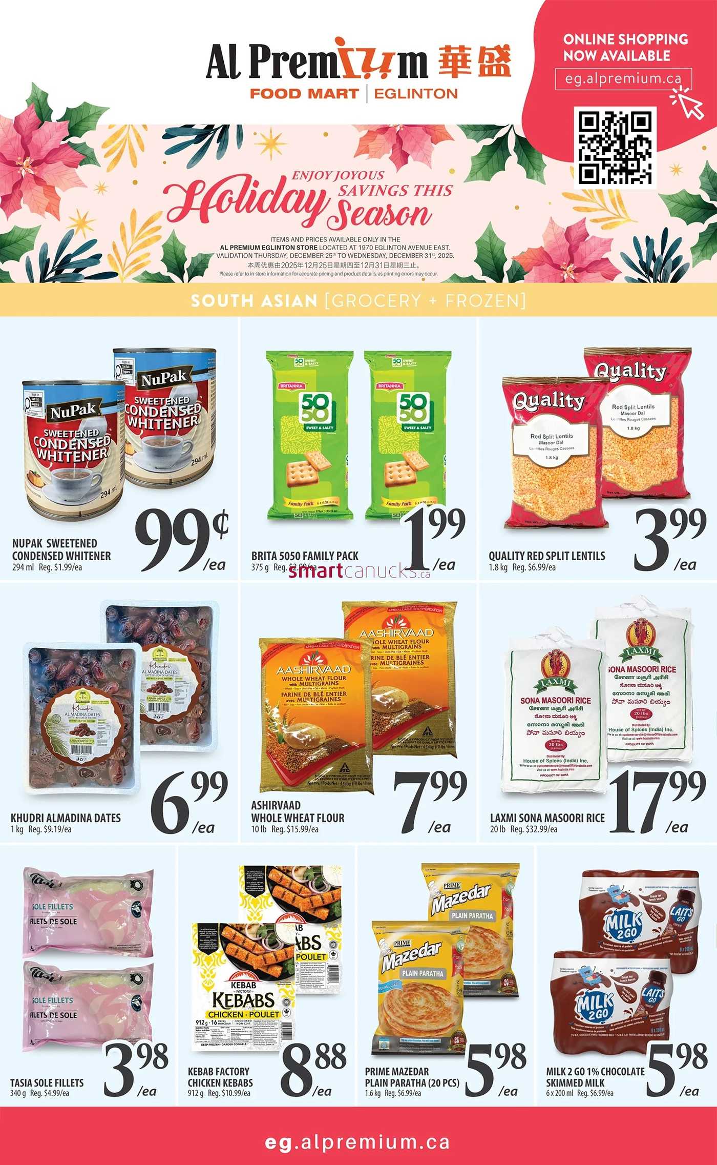 Al Premium Food Mart (Eglinton Ave.) Flyer December 25 to 31
