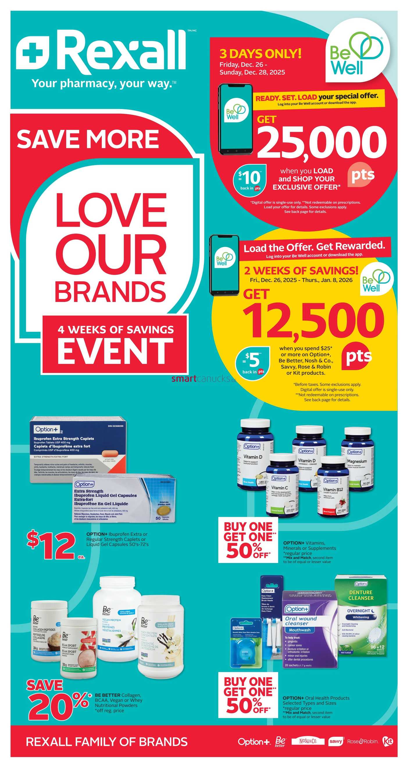 Rexall (ON) Flyer December 26 to January 1