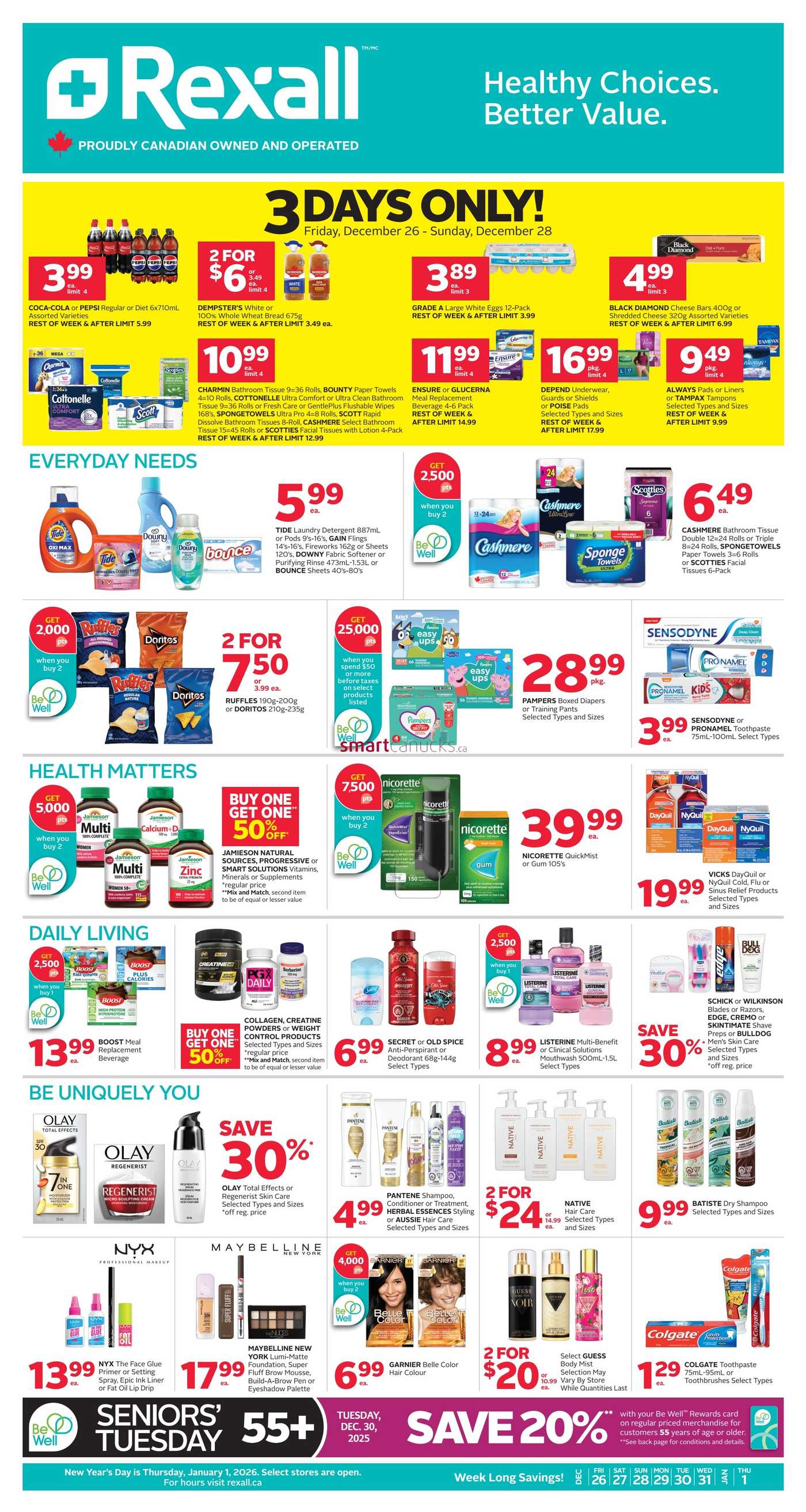 Rexall (ON) Flyer December 26 to January 1