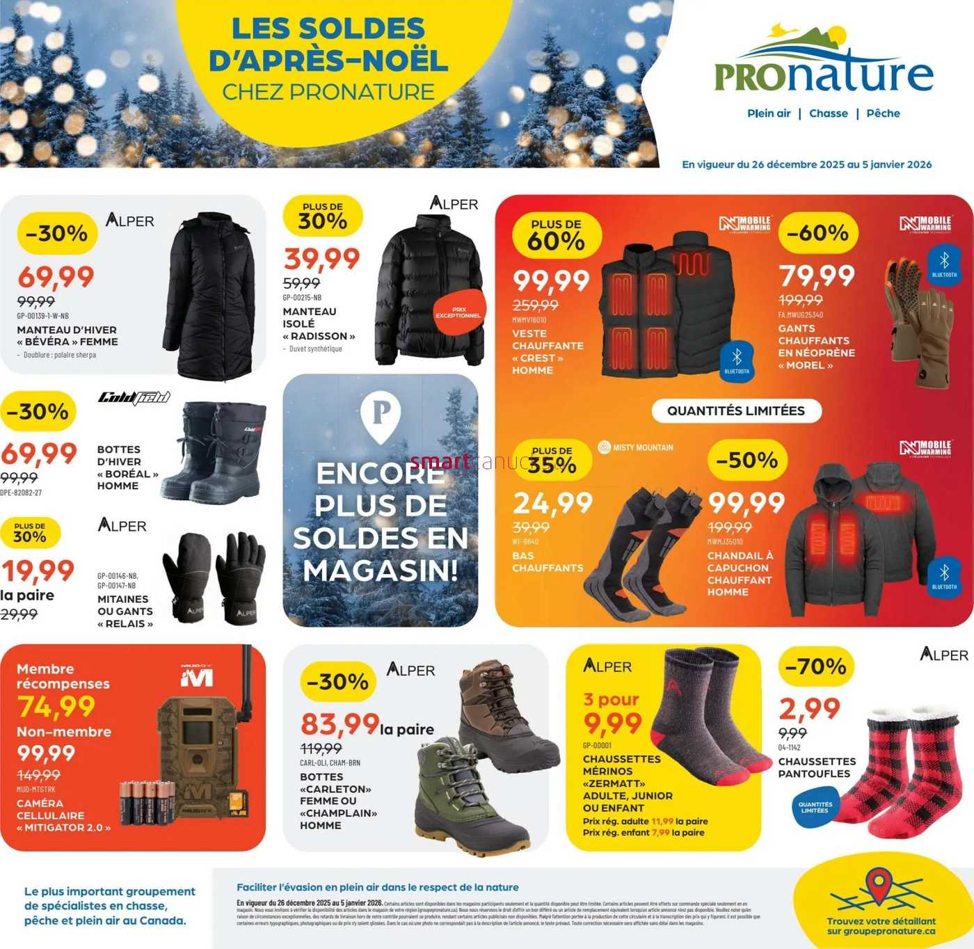 Pronature Flyer December 26 to January 5