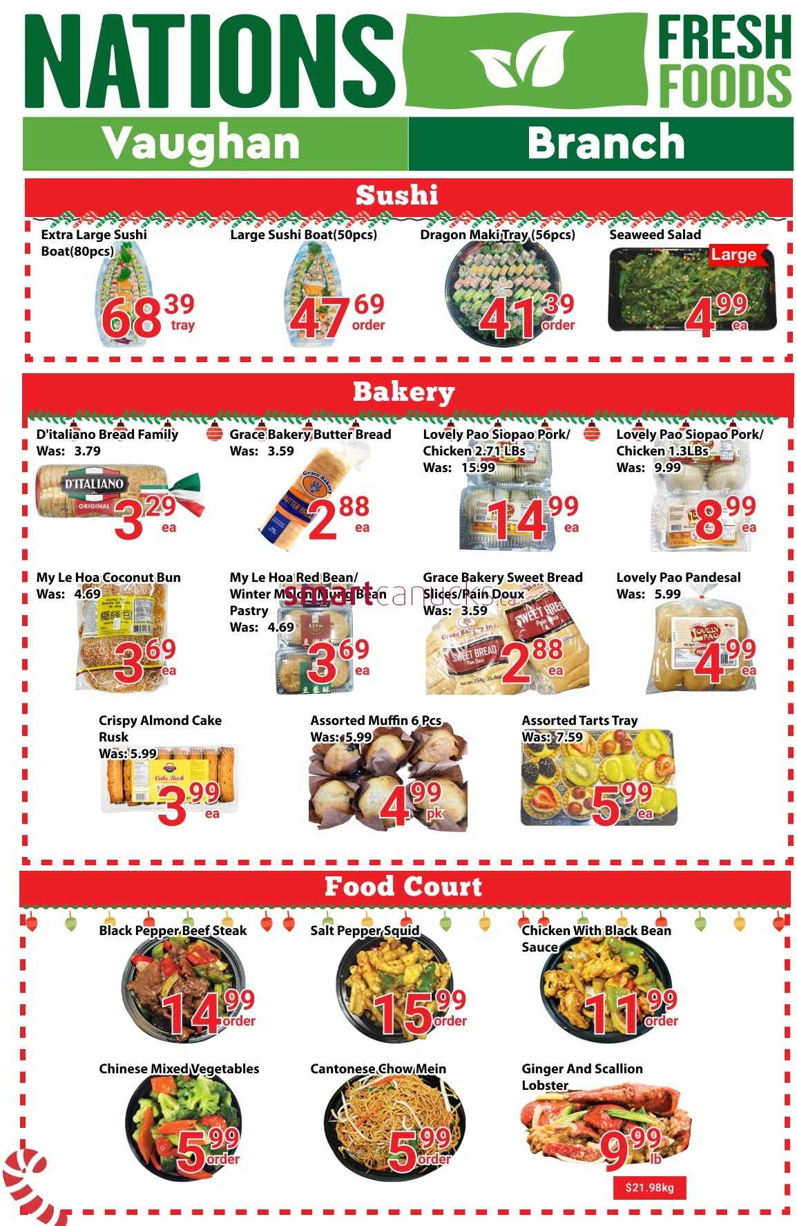 Nations Fresh Foods (Vaughan) Flyer December 26 to January 1